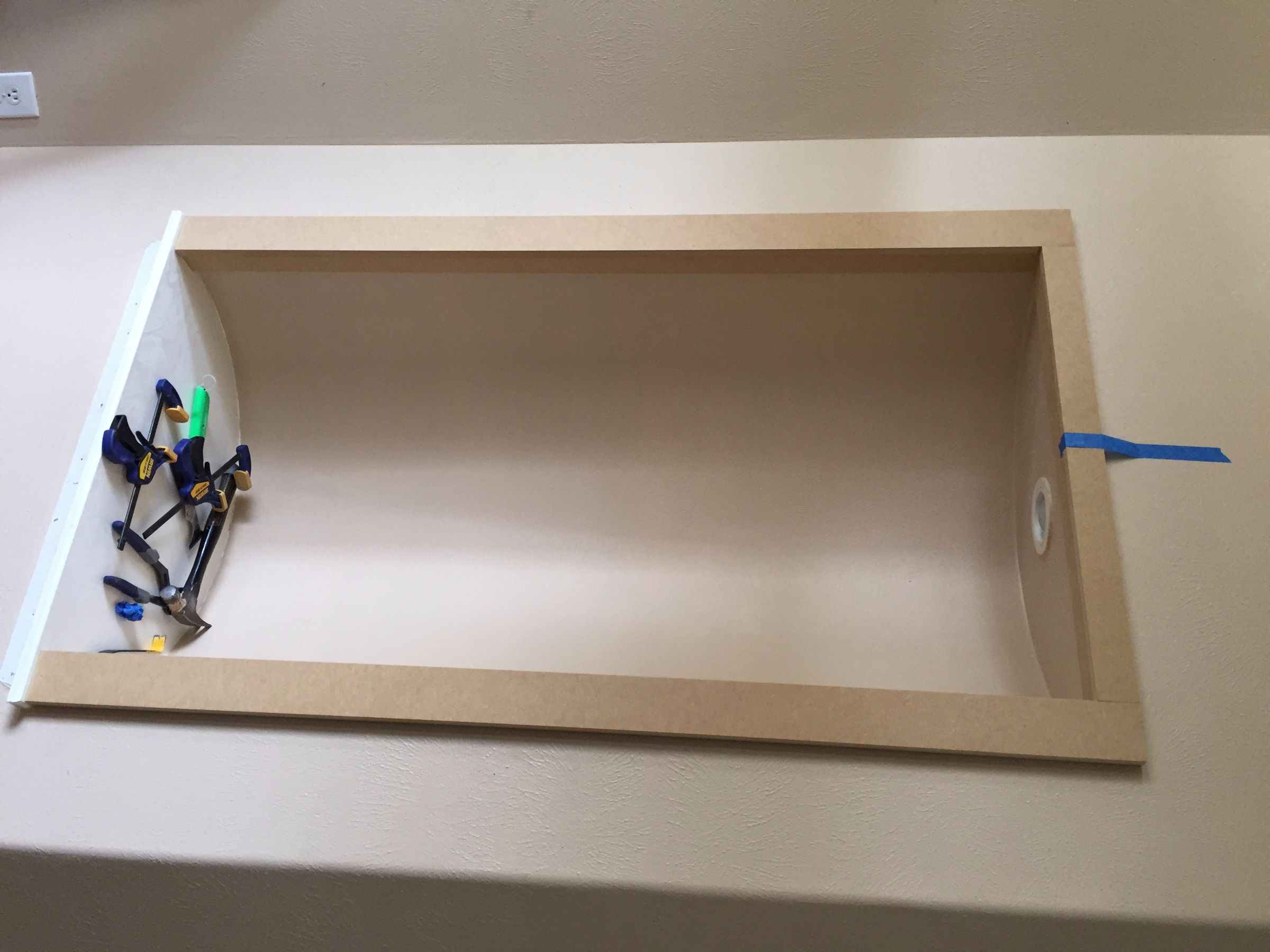 Alcove Update With MDF and Moldings : 10 Steps (with Pictures ...