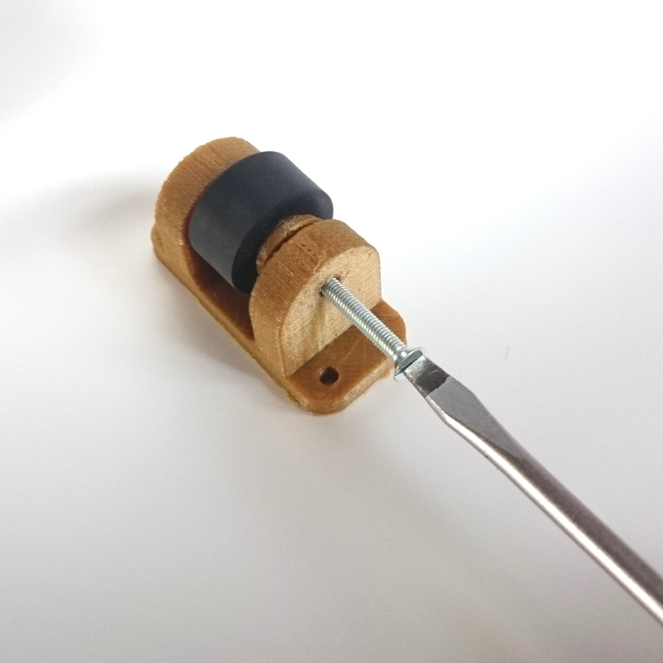 3d Printed Caster Wheel With Xerox Roller : 4 Steps (with Pictures ...