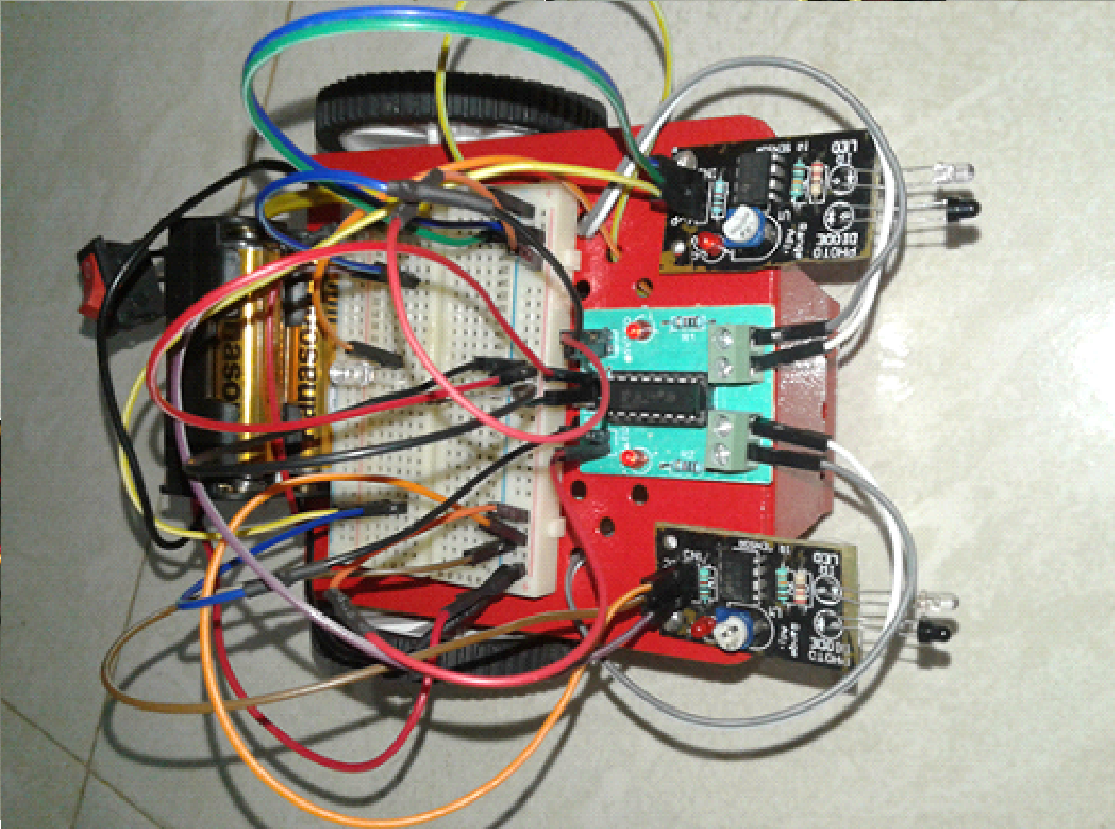 RoboCar Making Tutorials - PART:3 || Line Follower Robt-Car Using IR ...