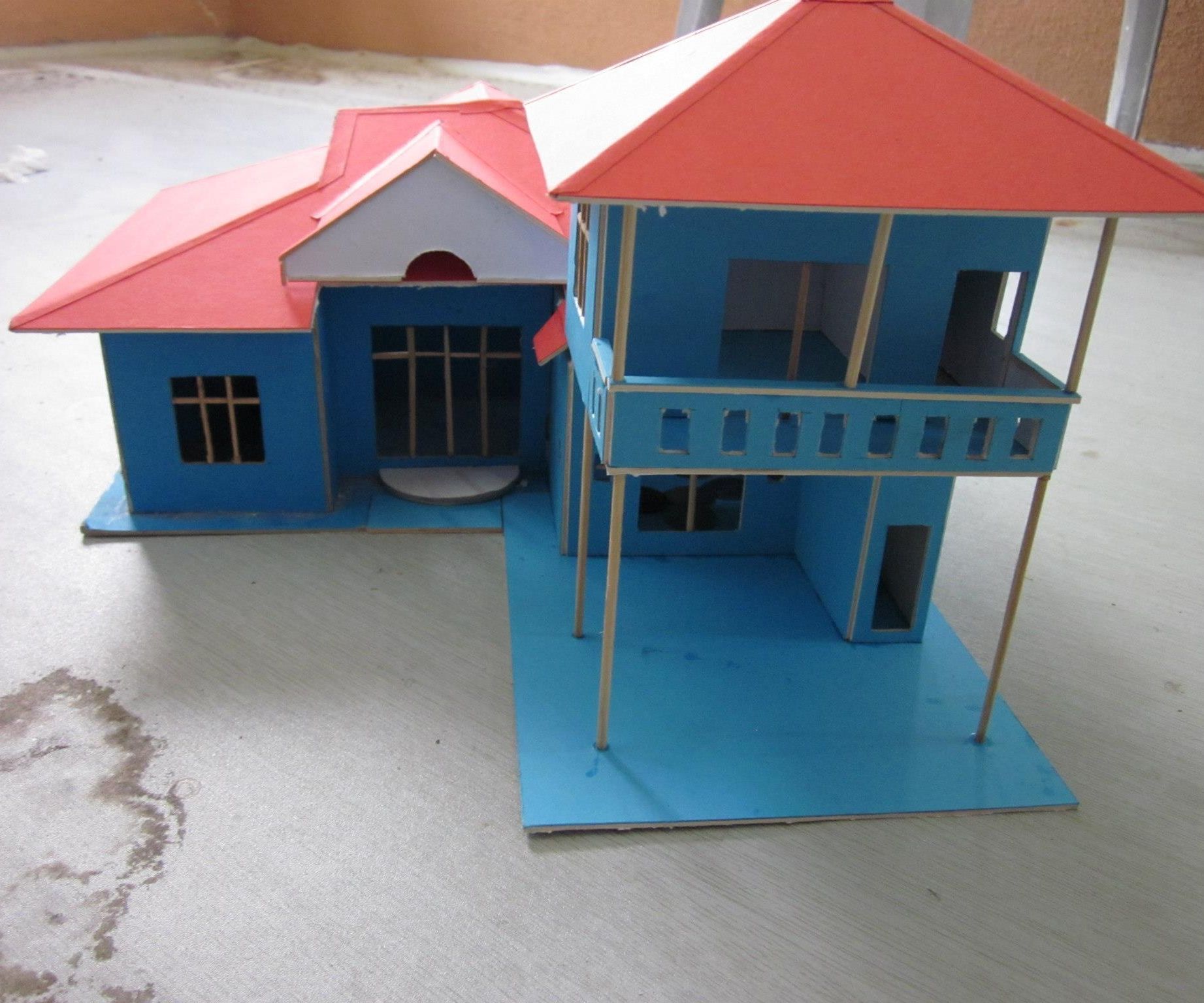 Mounting Board Model House : 6 Steps - Instructables