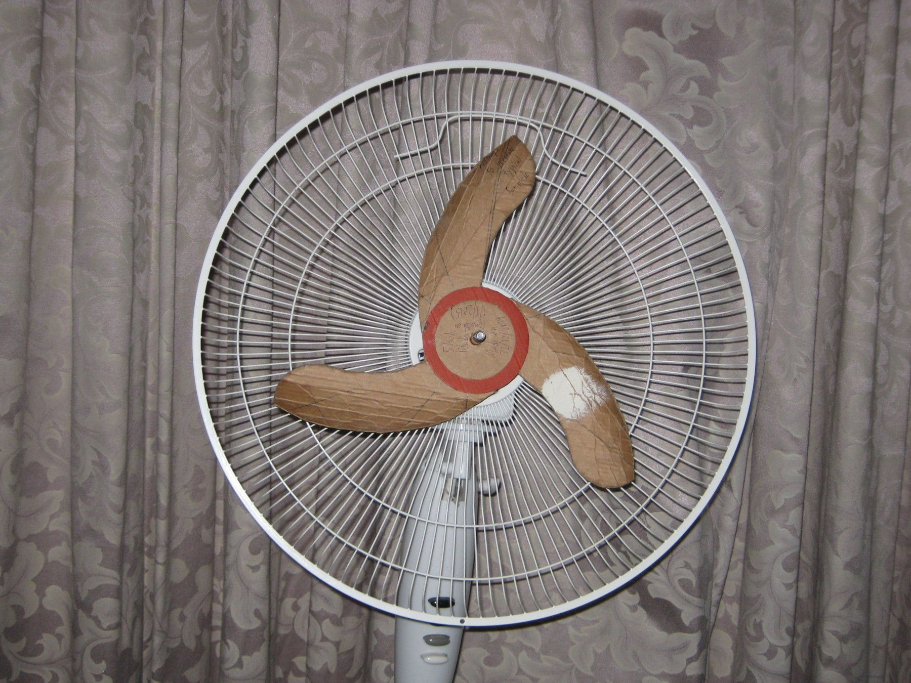High Performance Cardboard Fan Blade : 14 Steps (with Pictures ...