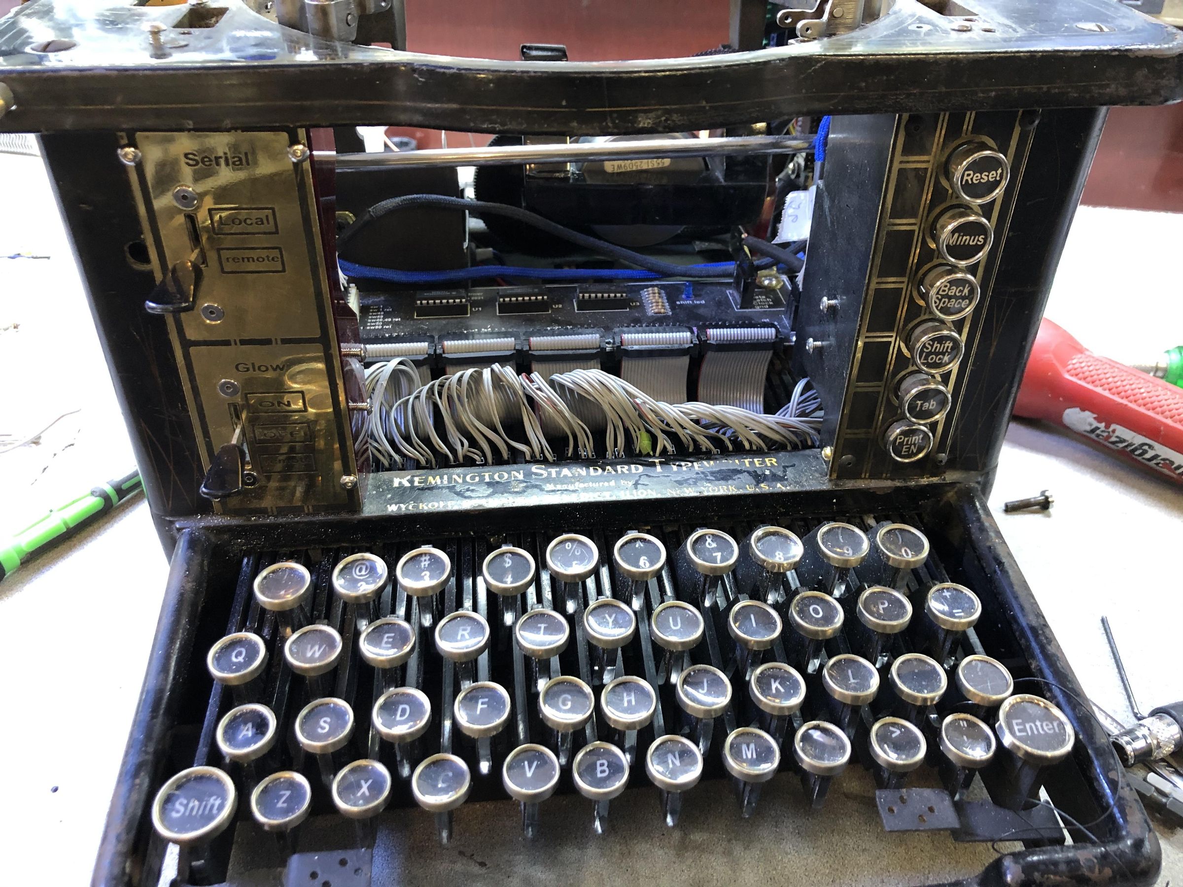 From Antique Typewriter to a Functional Teletype, Called NVictria : 12 Steps (with Pictures ...