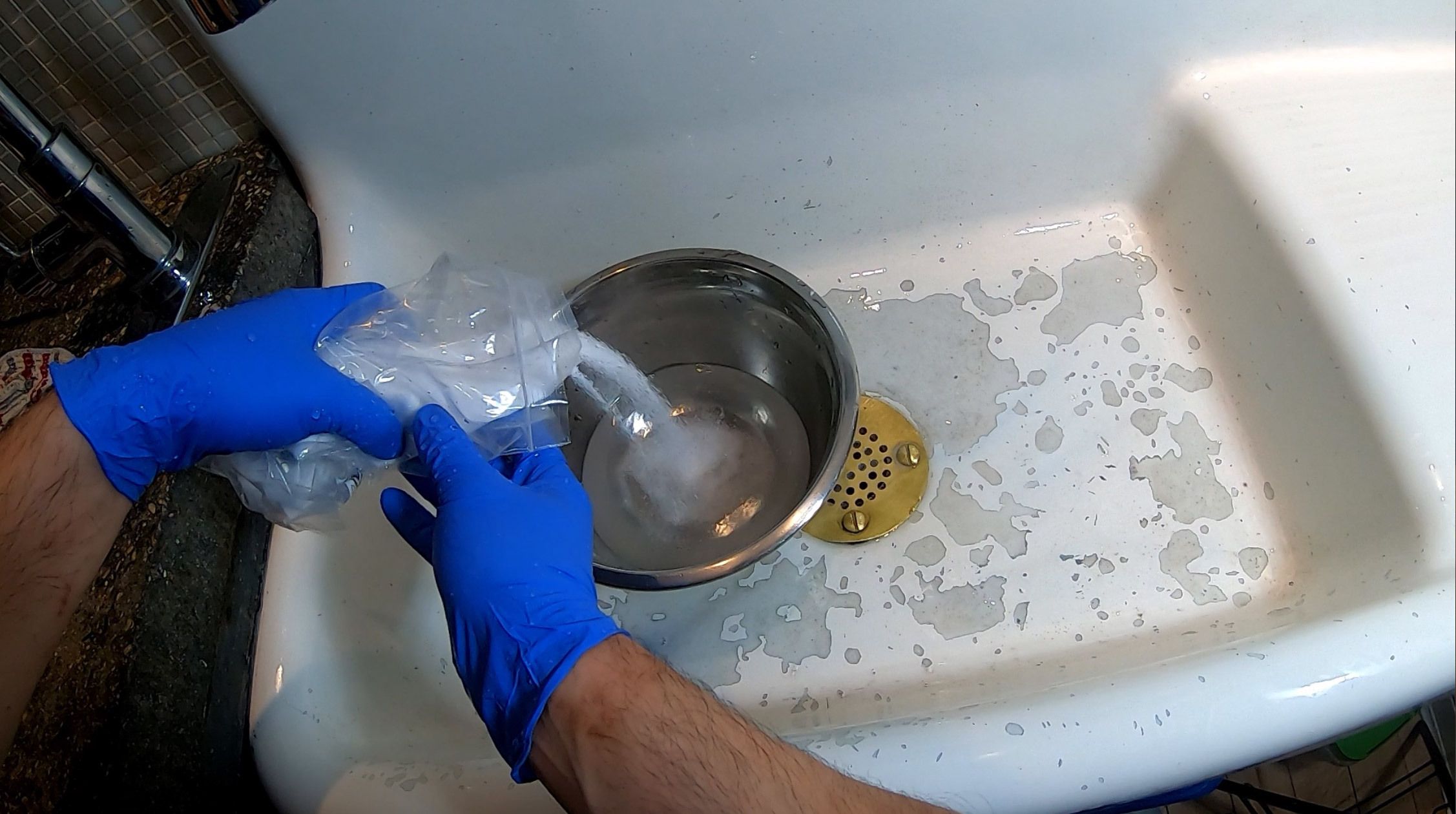 Refinishing an Antique Porcelain Sink : 3 Steps (with Pictures ...