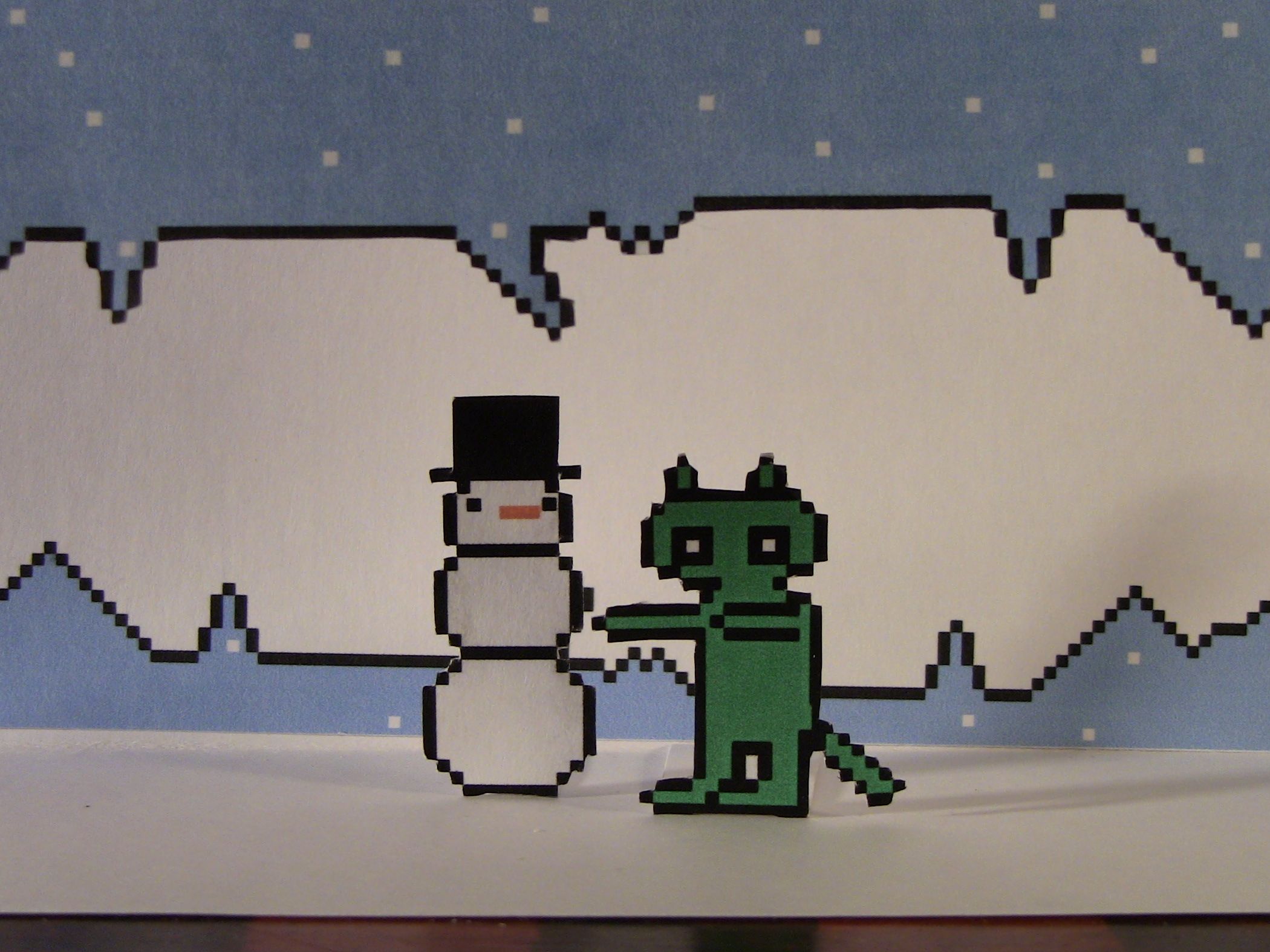 8-bit Monster Diorama : 7 Steps - Instructables