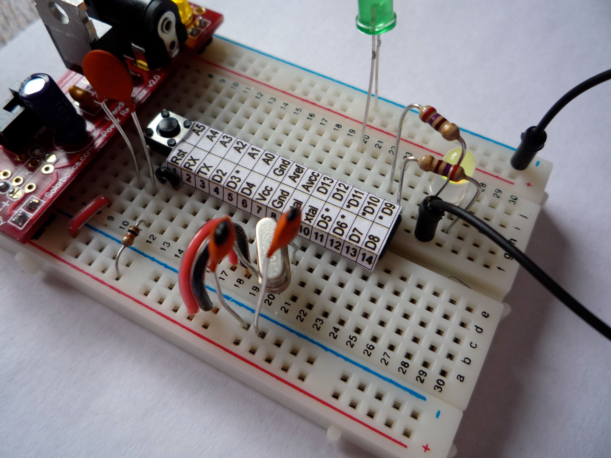Bare Bones Breadboard Arduino Labels : 4 Steps - Instructables