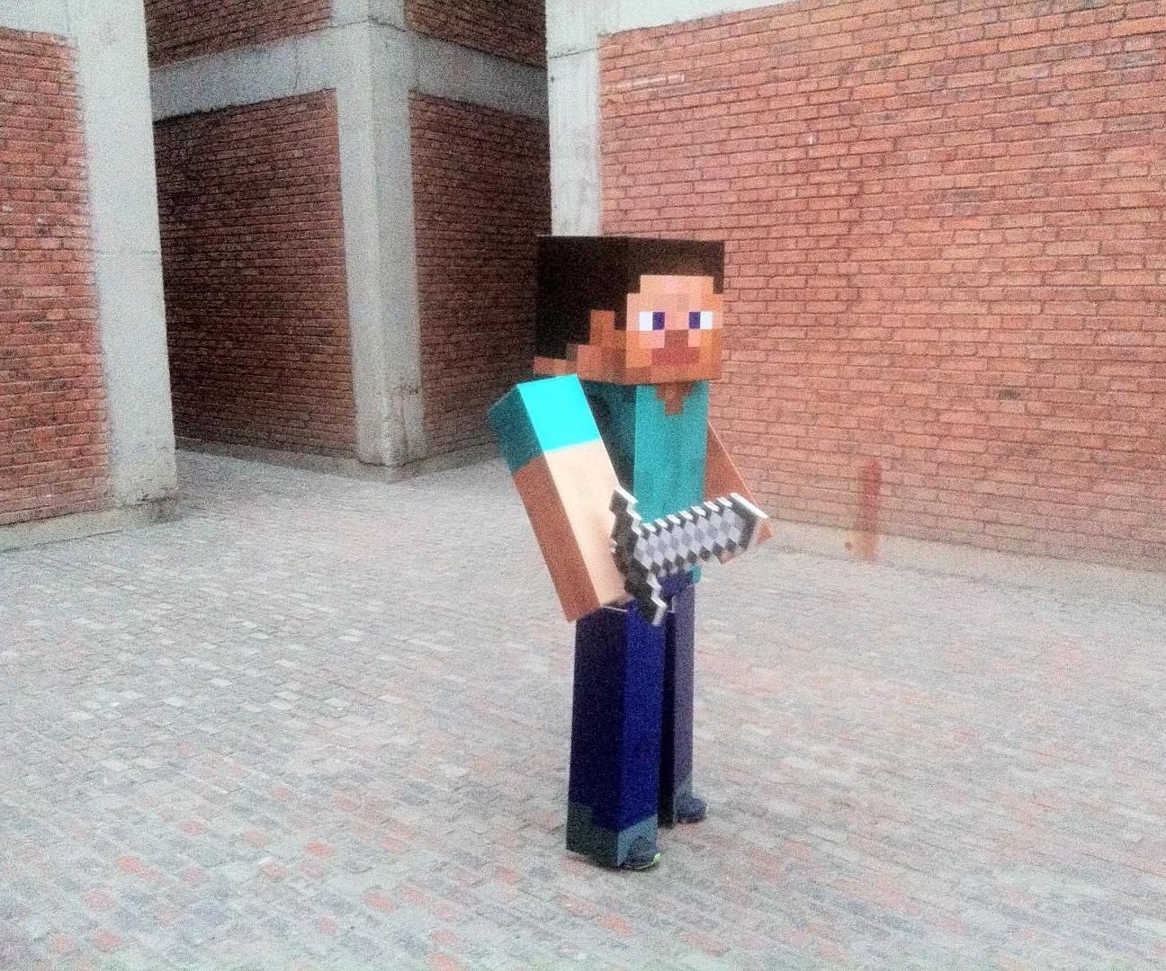 Minecraft Costume : 6 Steps (with Pictures) - Instructables