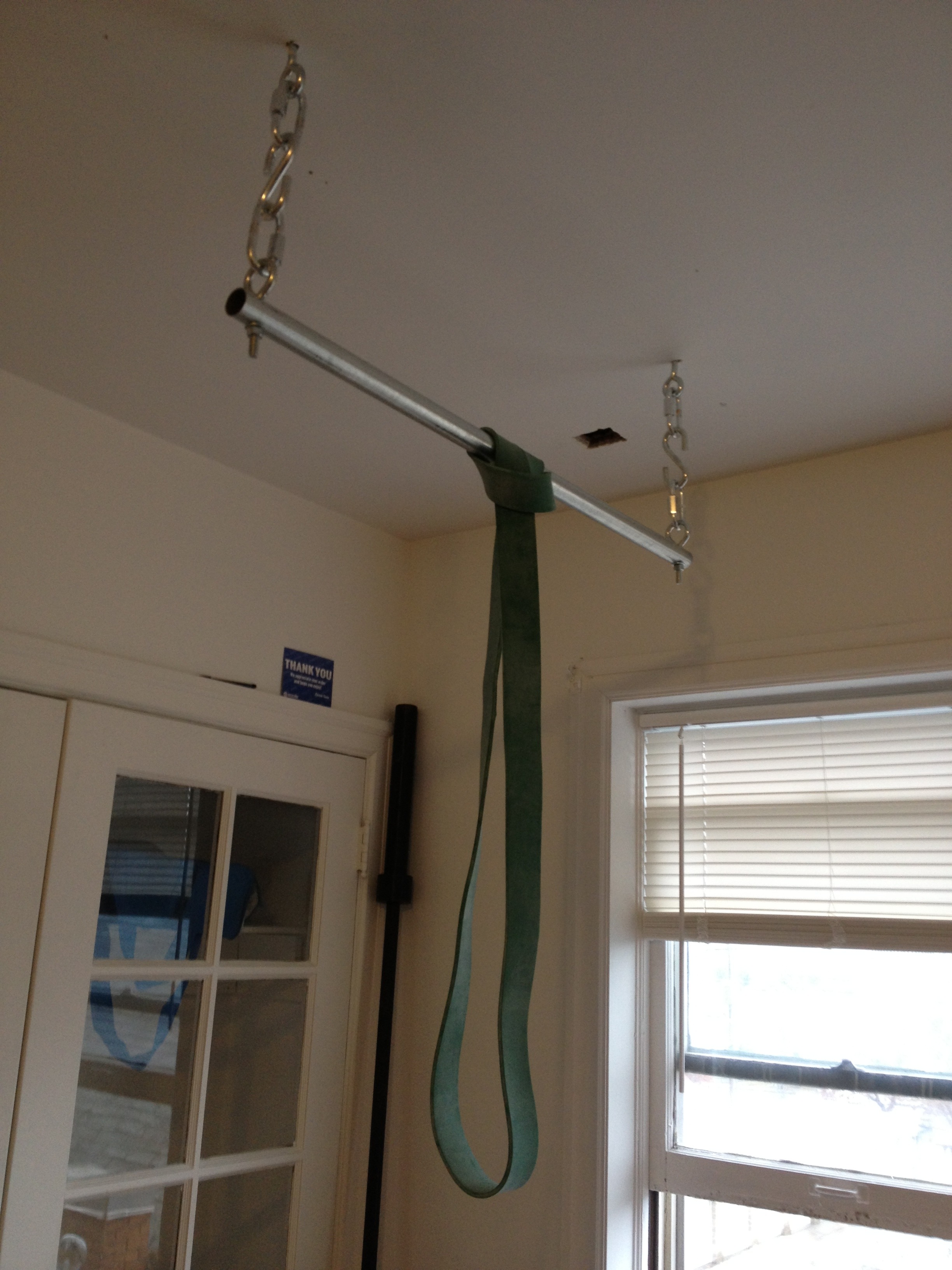 Ceiling Mounted Pull-up Bar : 4 Steps - Instructables