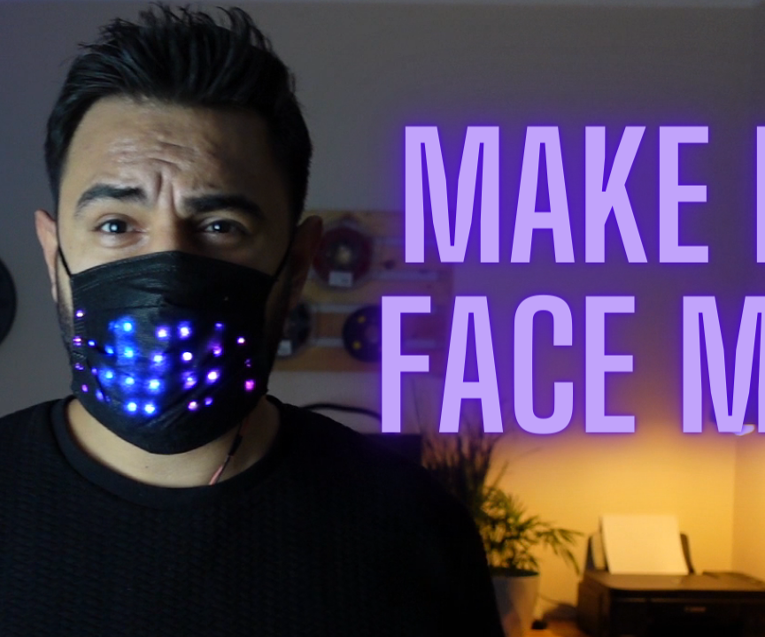Make a Face Mask With Animations : 6 Steps (with Pictures) - Instructables