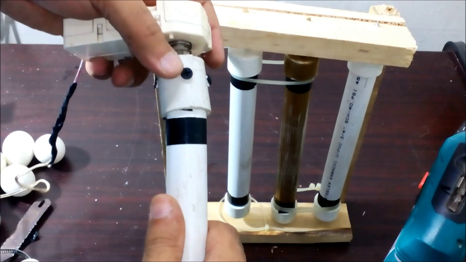 How to Make Automatic Rotating Egg Tray From PVC and Wood : 5 Steps ...