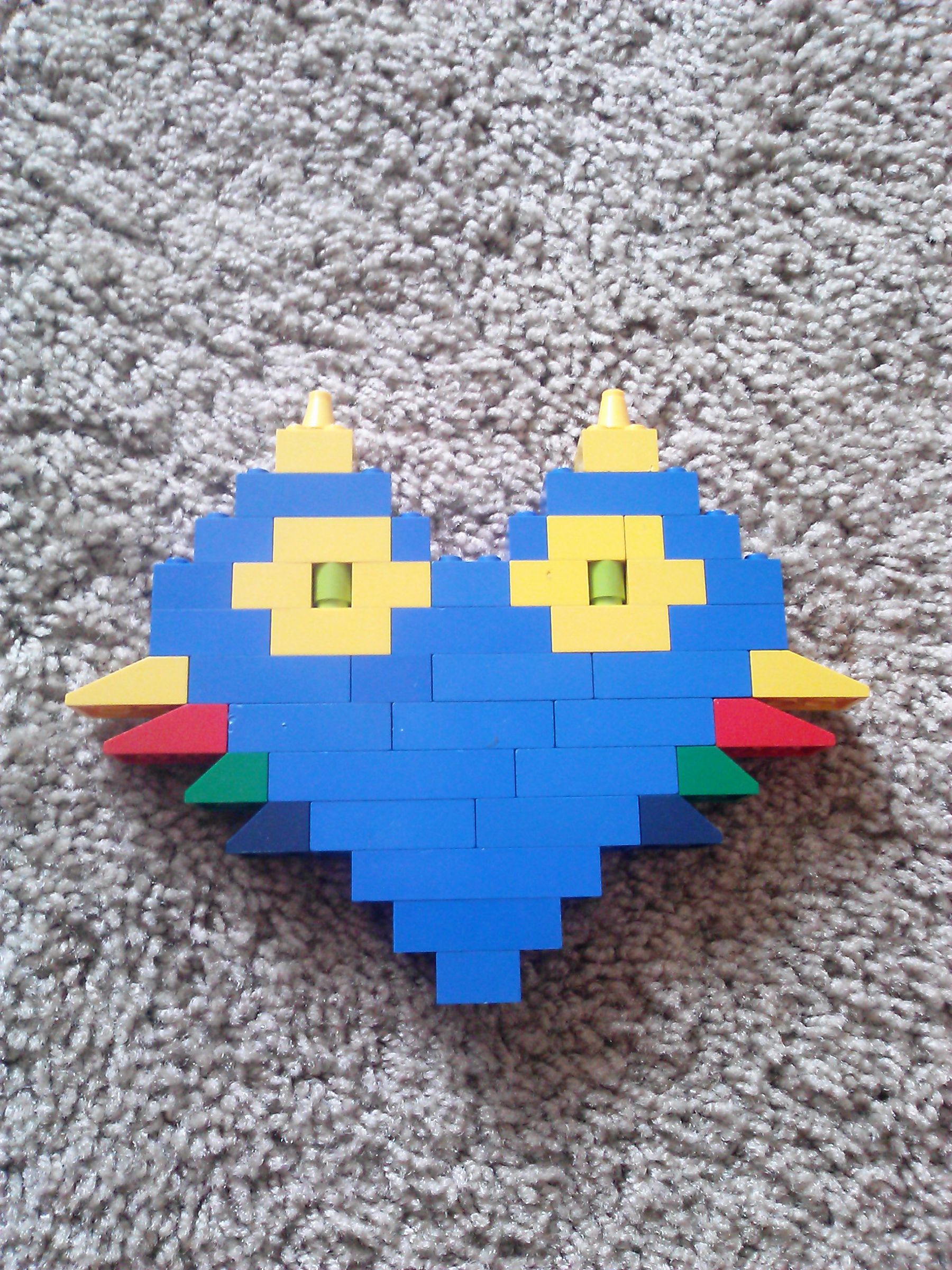 Lego Majora's Mask : 4 Steps - Instructables