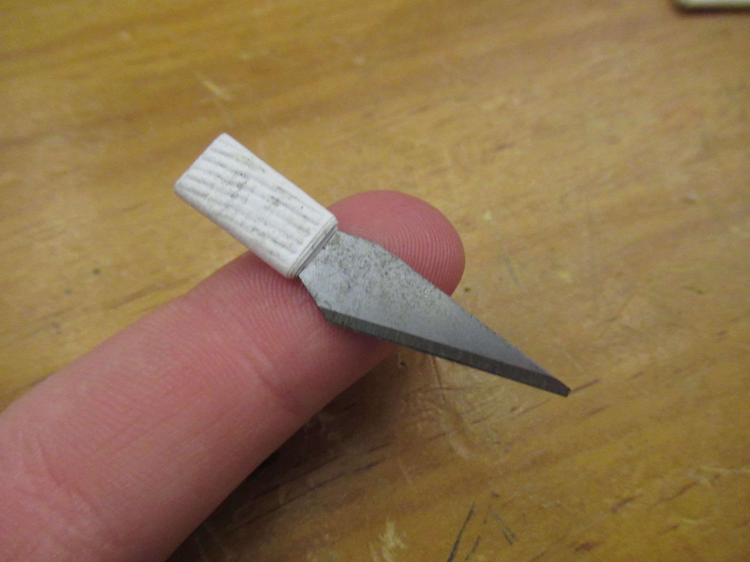 Miniature Knife With Sheath - Instructables