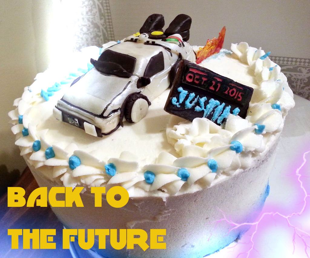 Back to the Future Cake : 7 Steps (with Pictures) - Instructables