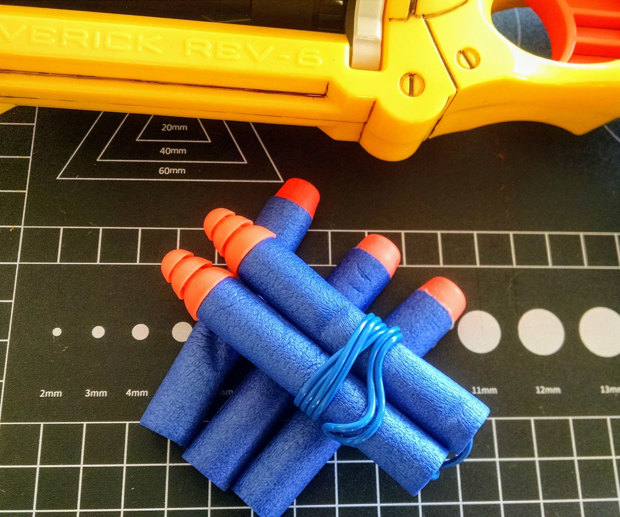 Nerf Dart Ear Plugs : 3 Steps (with Pictures) - Instructables