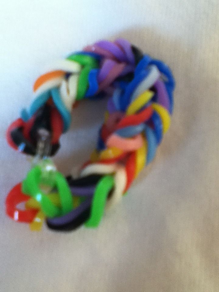 Normal Loom Band (single Chain) : 12 Steps - Instructables