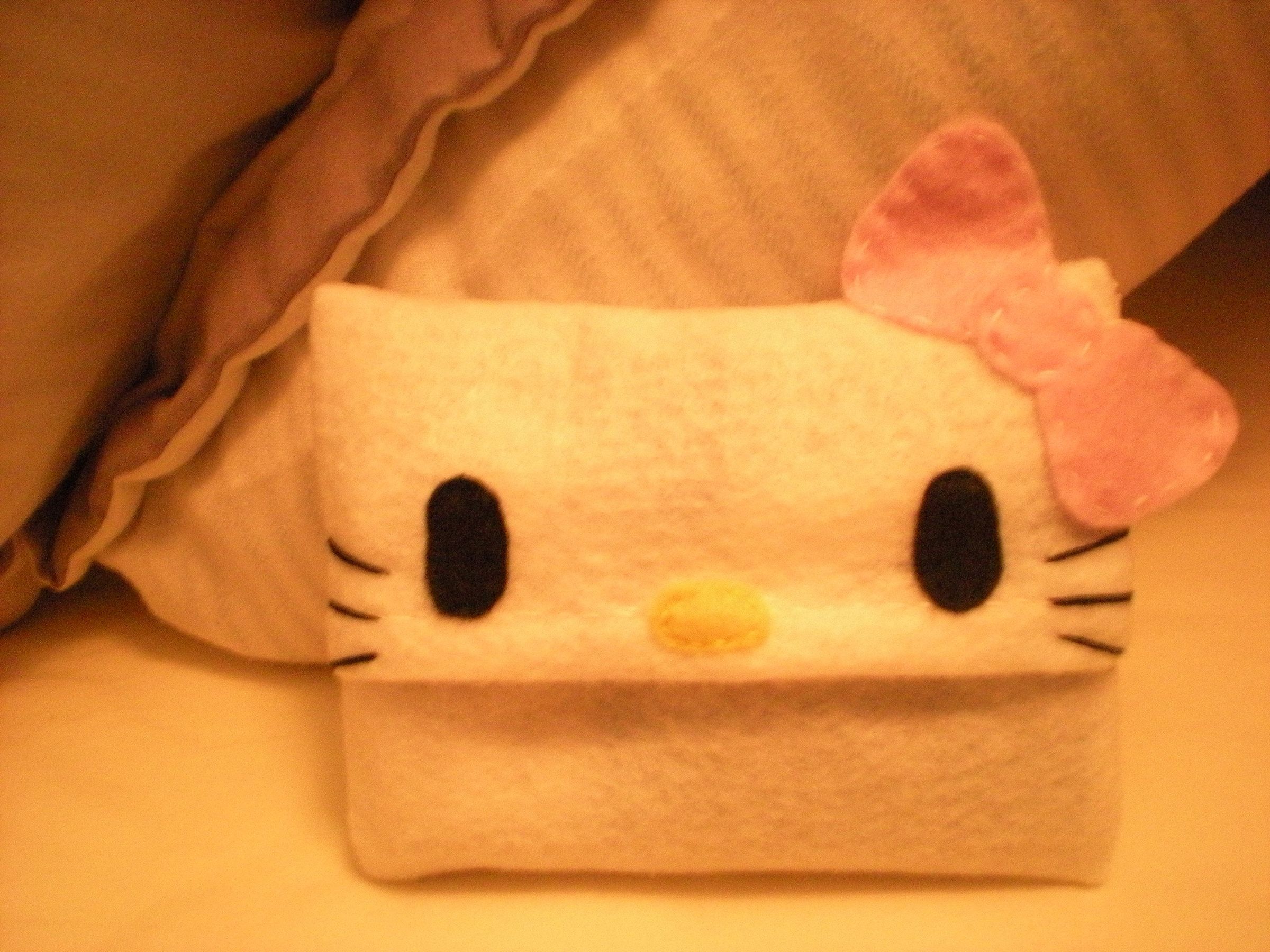 Hello Kitty Tissue Cover : 6 Steps - Instructables