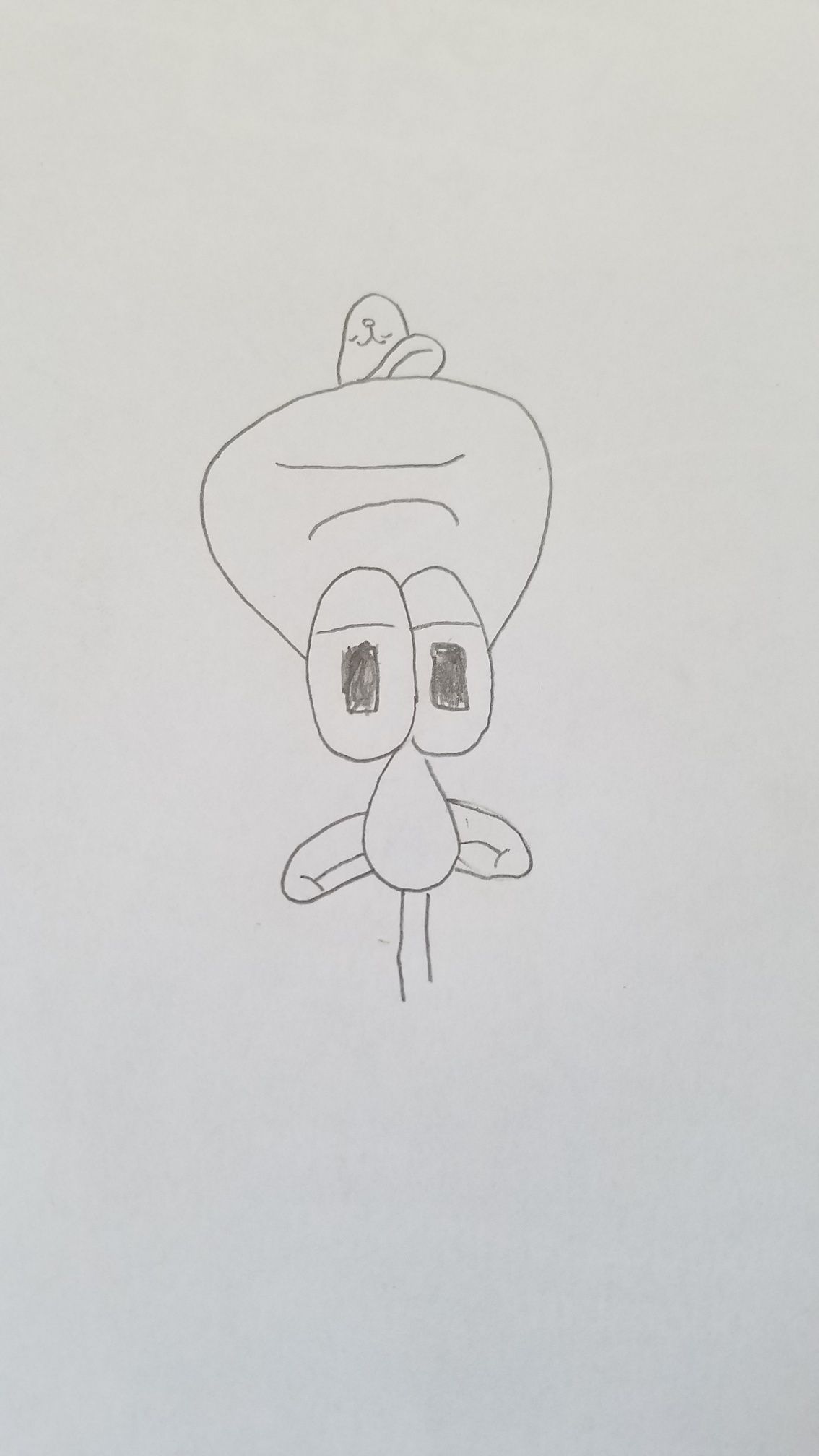 How To Draw Squidward