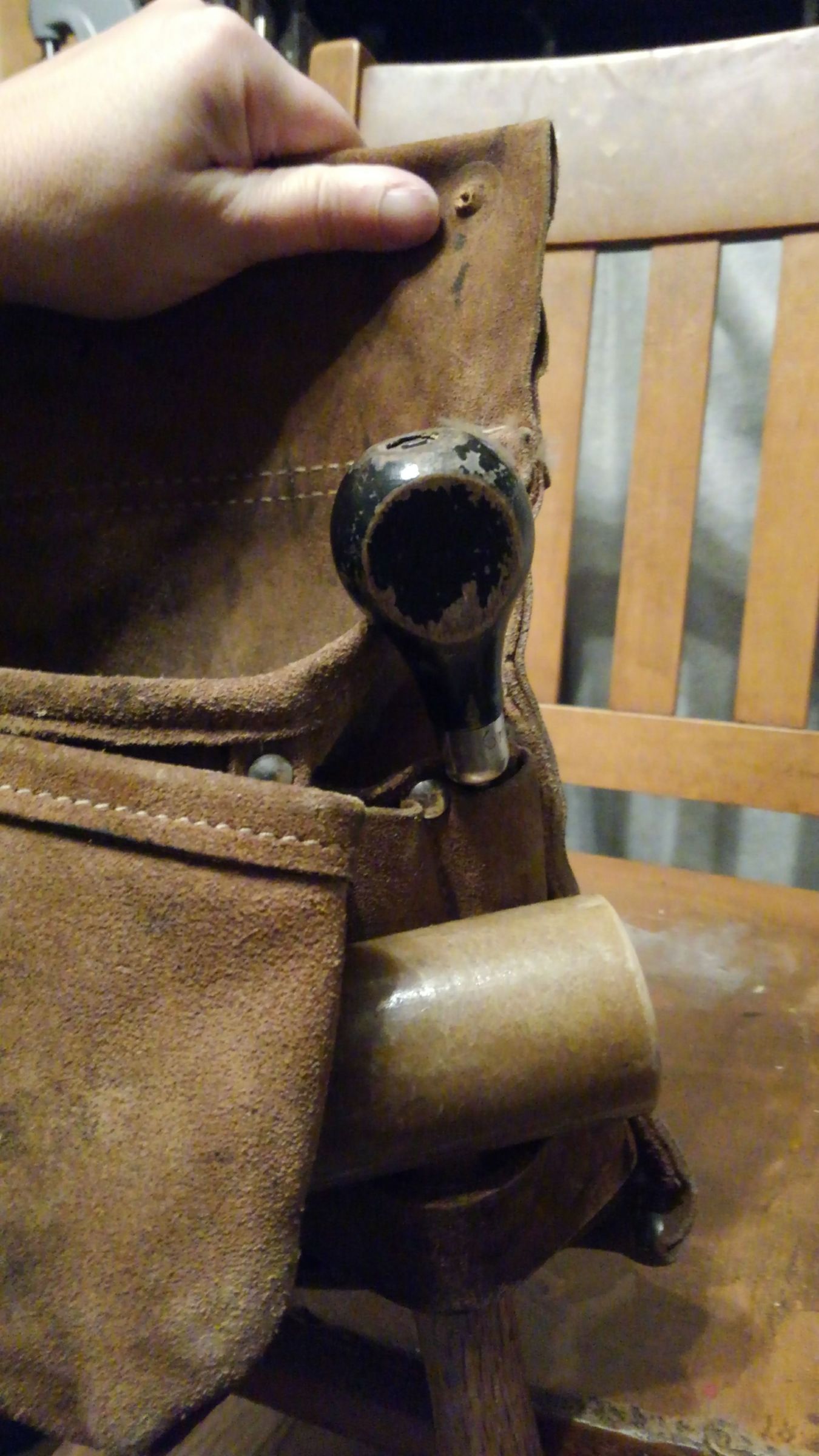 Hacked Tool Storage on My Pounding Log!!!! : 7 Steps (with Pictures ...