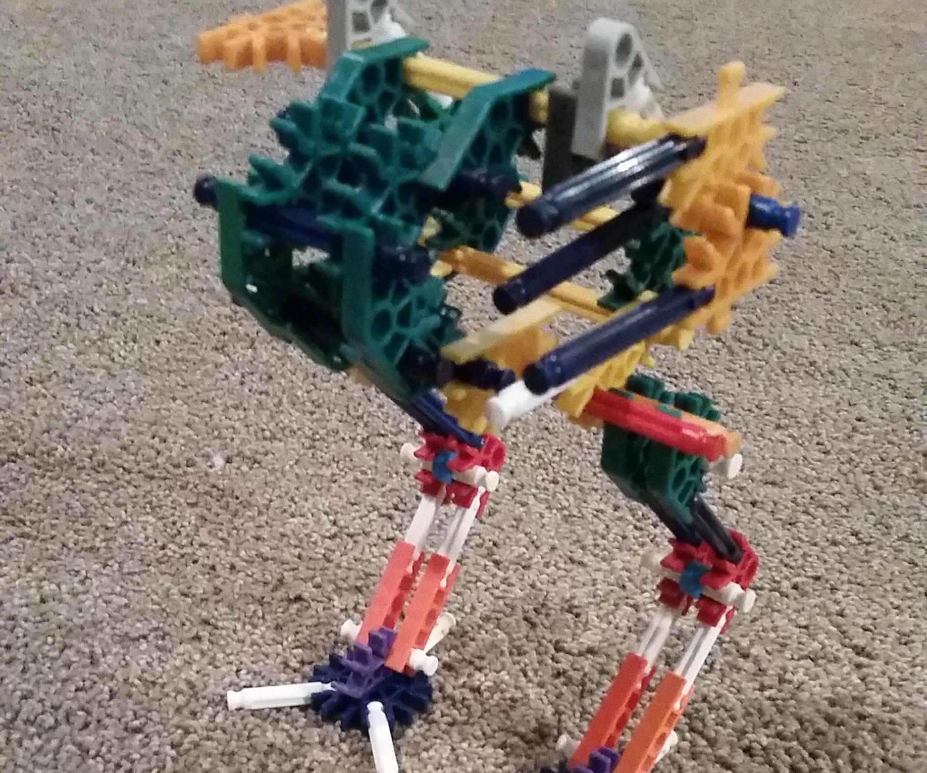 Simple K'nex War Robots Cossack - Instructables
