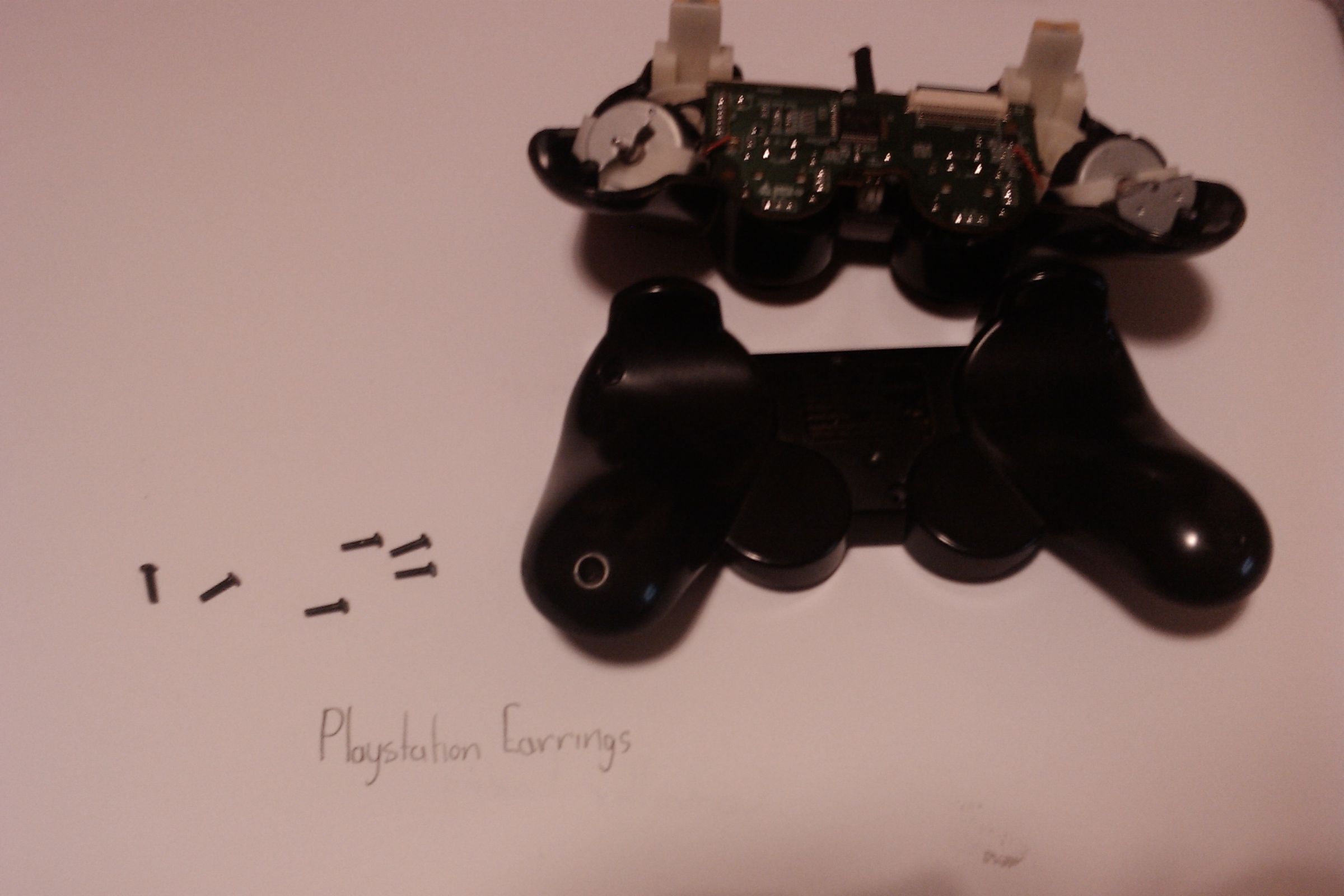 Playstation Earrings : 6 Steps - Instructables