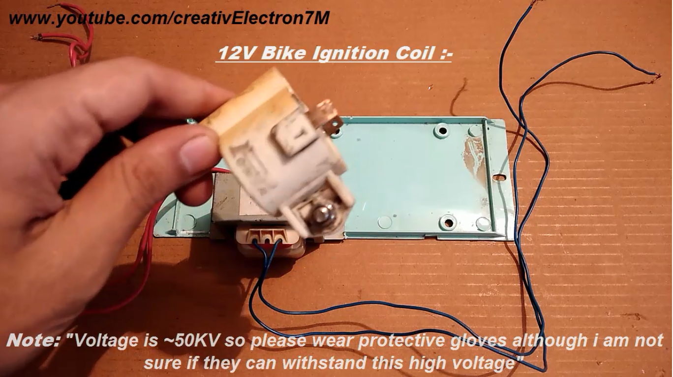 12V DC to 50KV AC High Voltage Plasma Generator Circuit: : 4 Steps ...