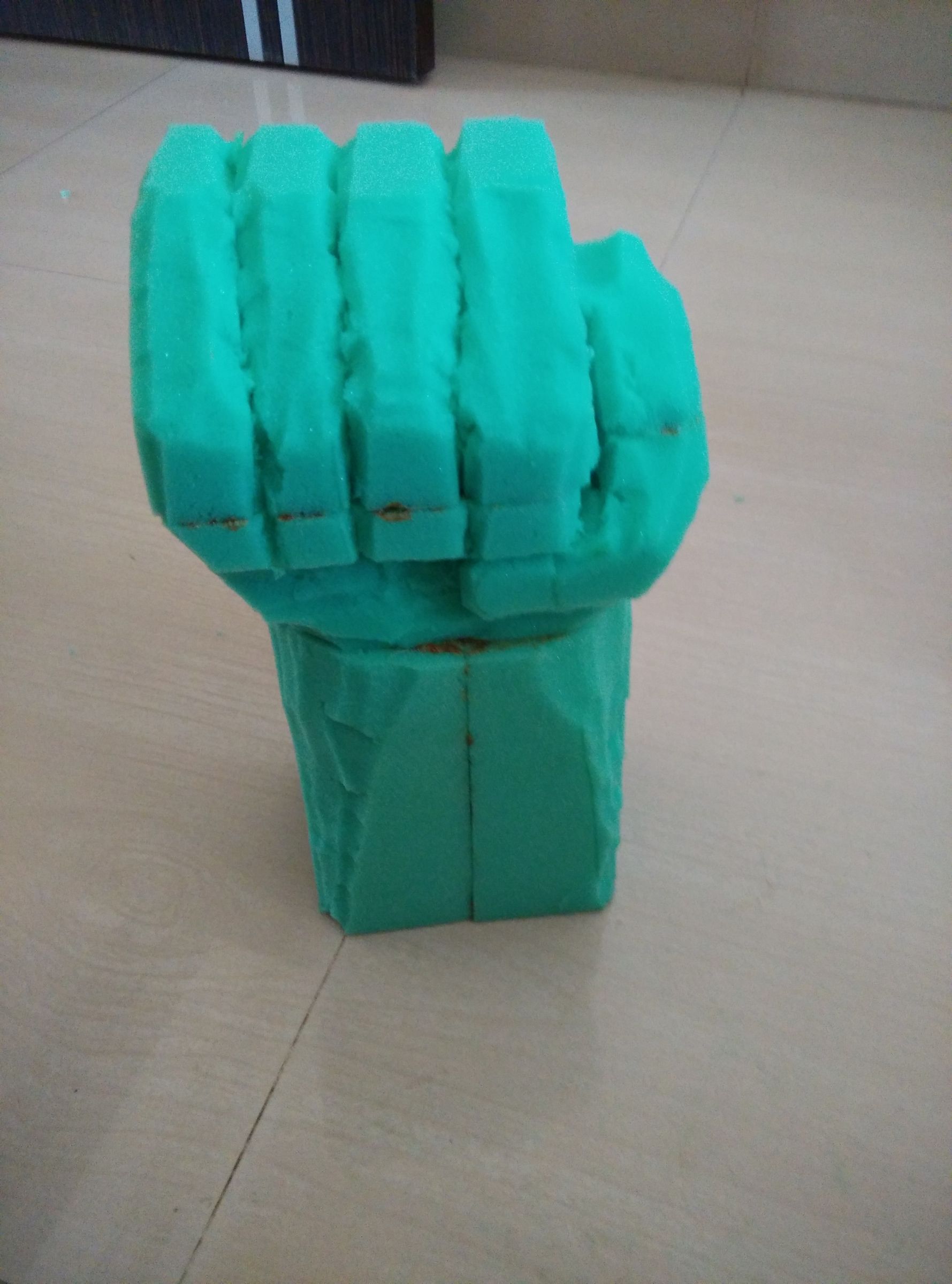 Make Hulk Smash Hand Gloves at Home : 6 Steps - Instructables