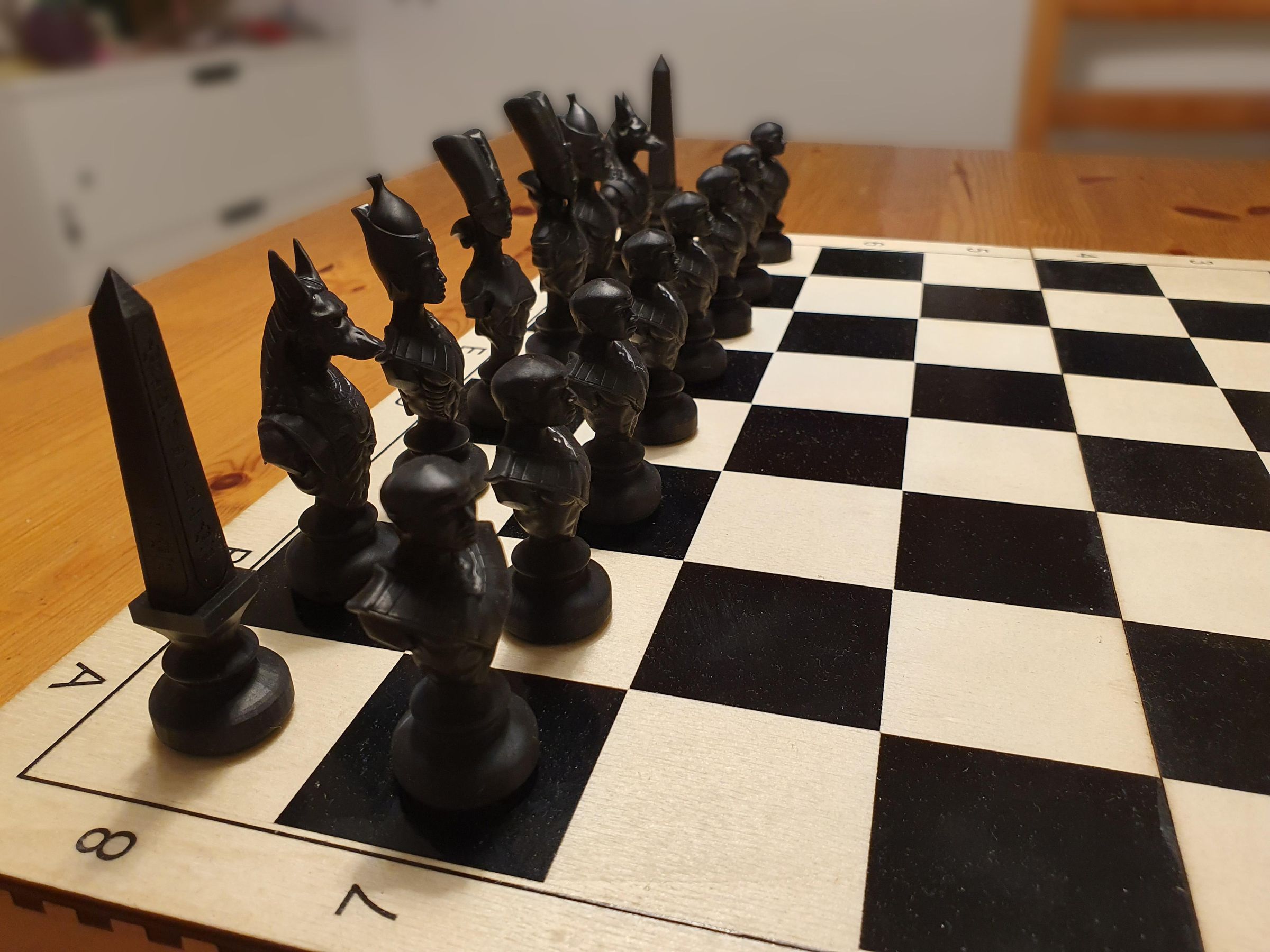 Laser Cut Chess Board and Figures Box : 4 Steps (with Pictures ...