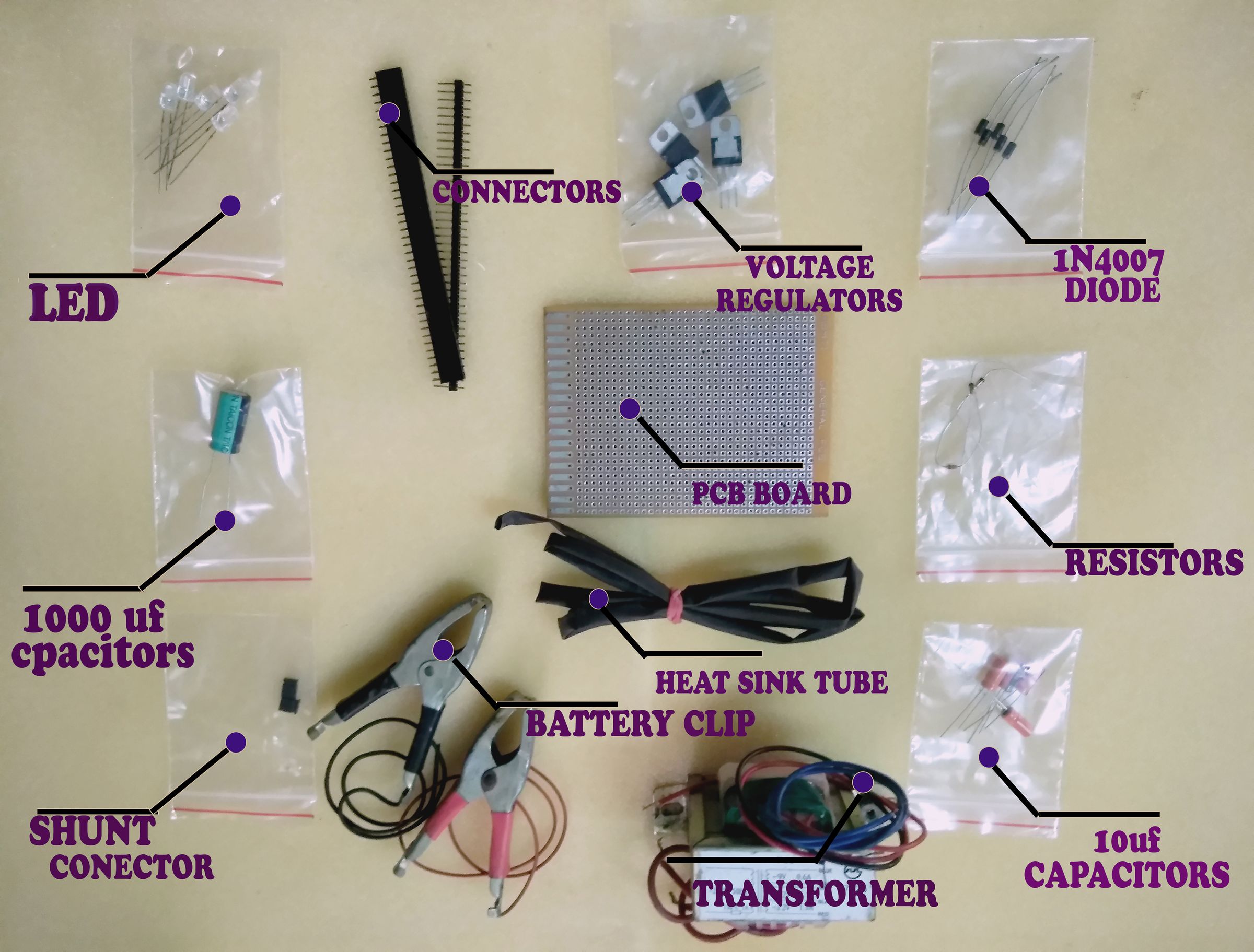 Make Simple Adjustable WorkBench Power Supply : 7 Steps (with Pictures ...
