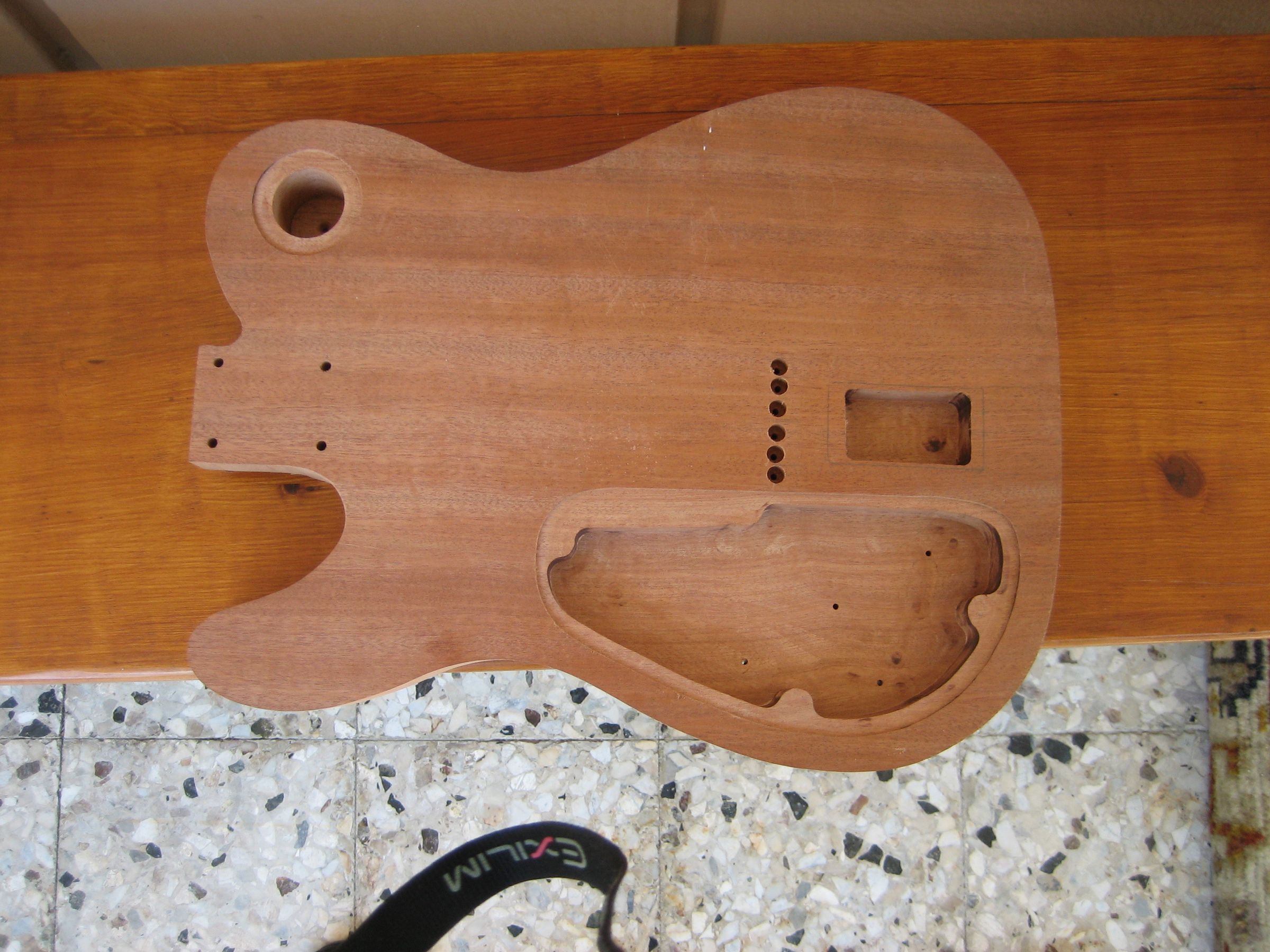 Make an Awesome Electric Guitar With Common Tools : 20 Steps (with ...