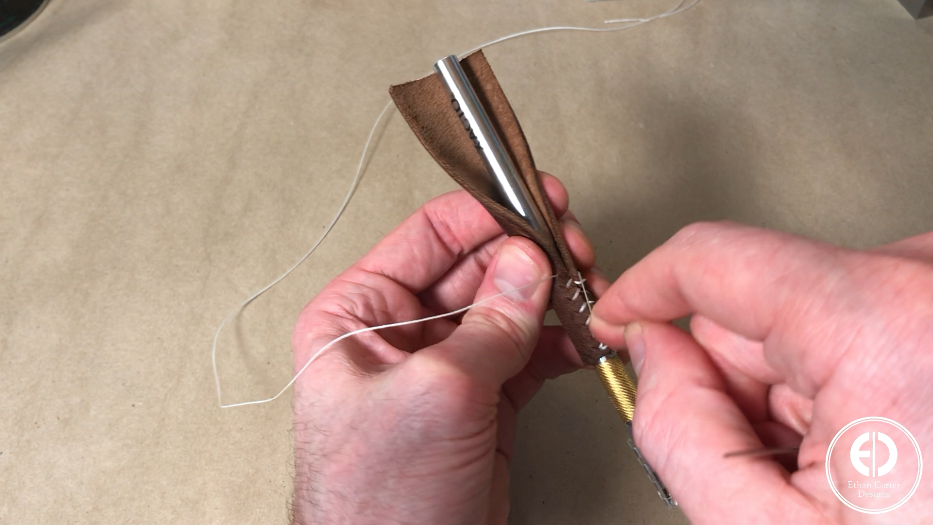 Leather Stitching: How-To Three Ways : 4 Steps (with Pictures ...