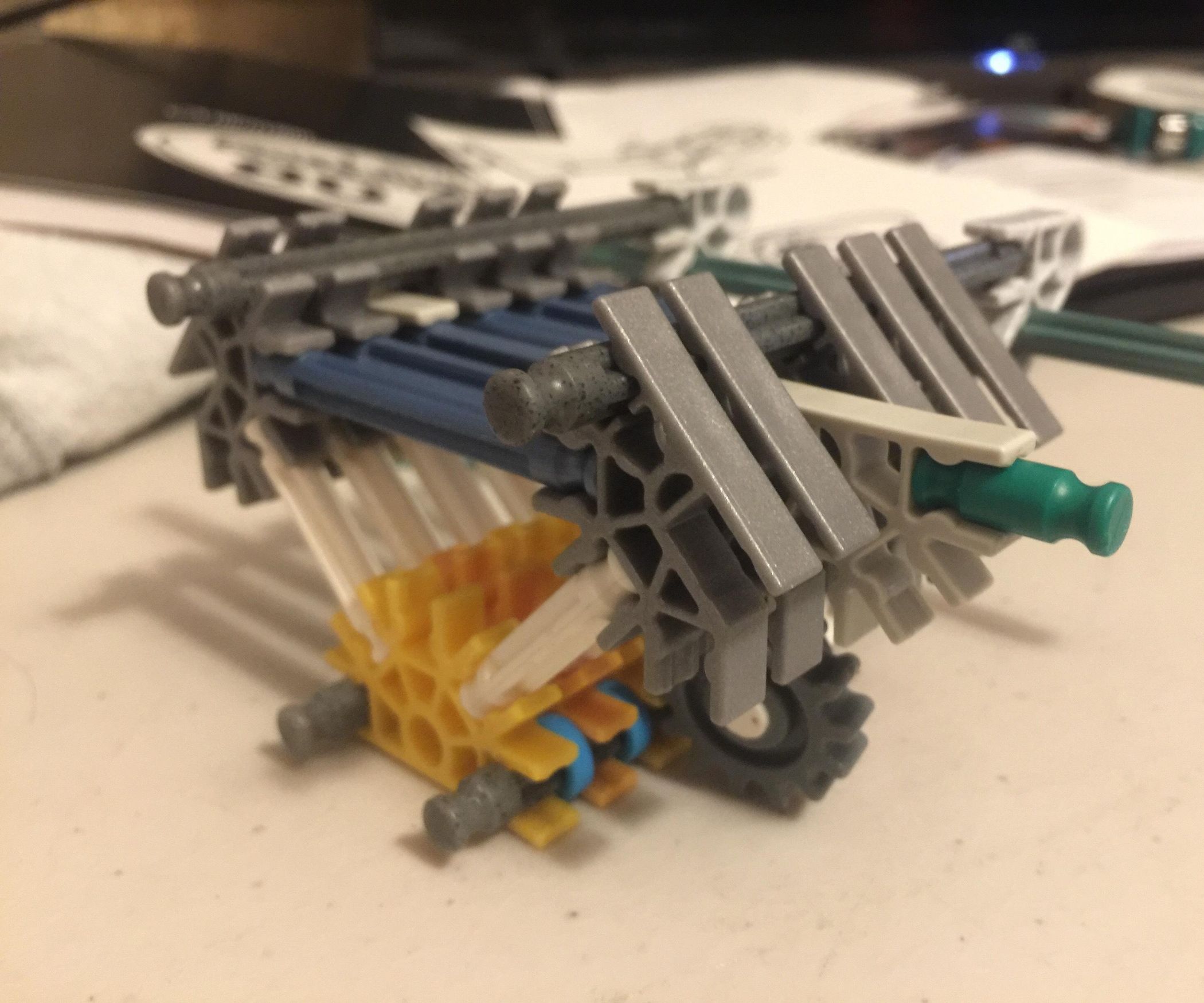 Knex Fake Engine : 5 Steps - Instructables