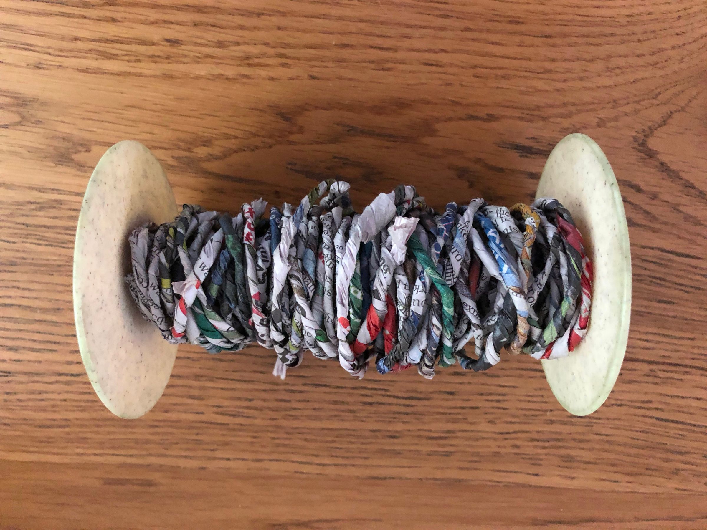 Hand Spun Newspaper Yarn : 9 Steps (with Pictures) - Instructables