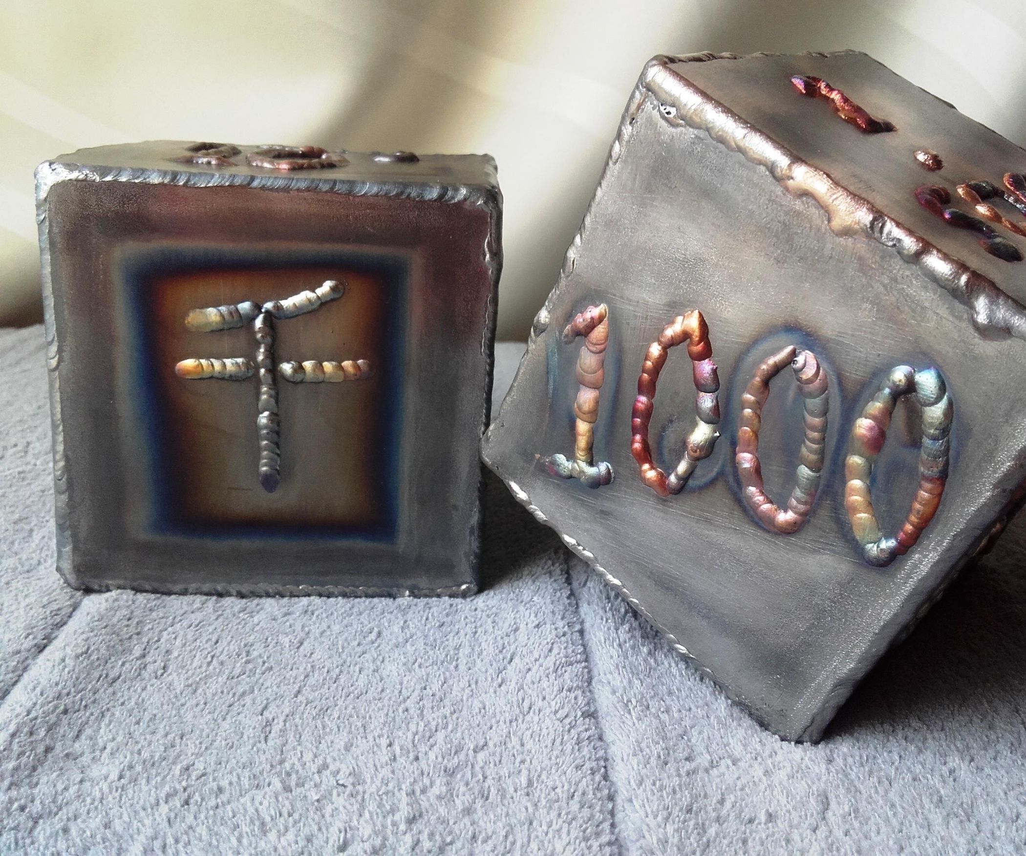 Colorful Copper on Useless Dice : 8 Steps (with Pictures) - Instructables