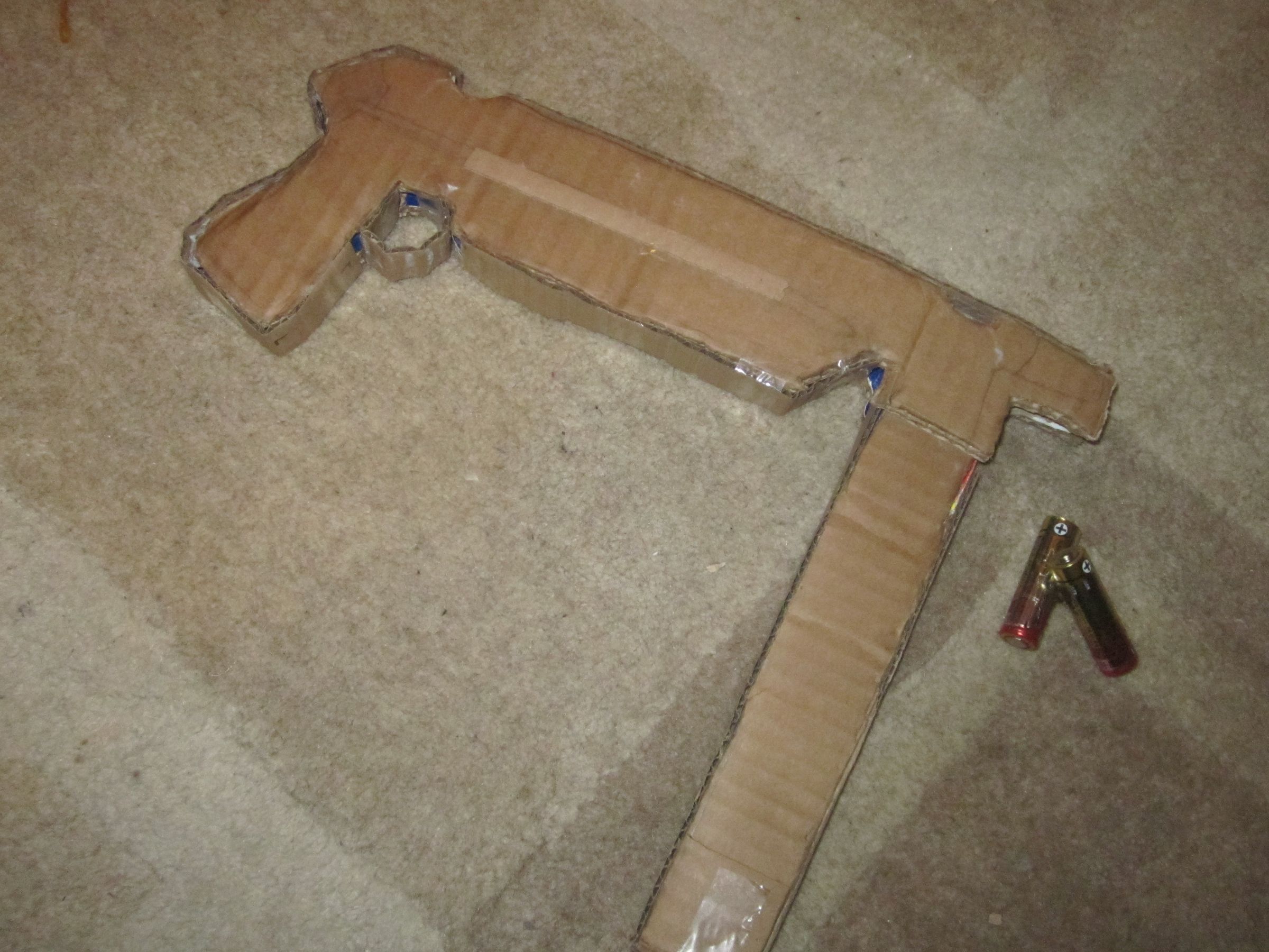 MP40 Cardboard Gun Prop - Instructables