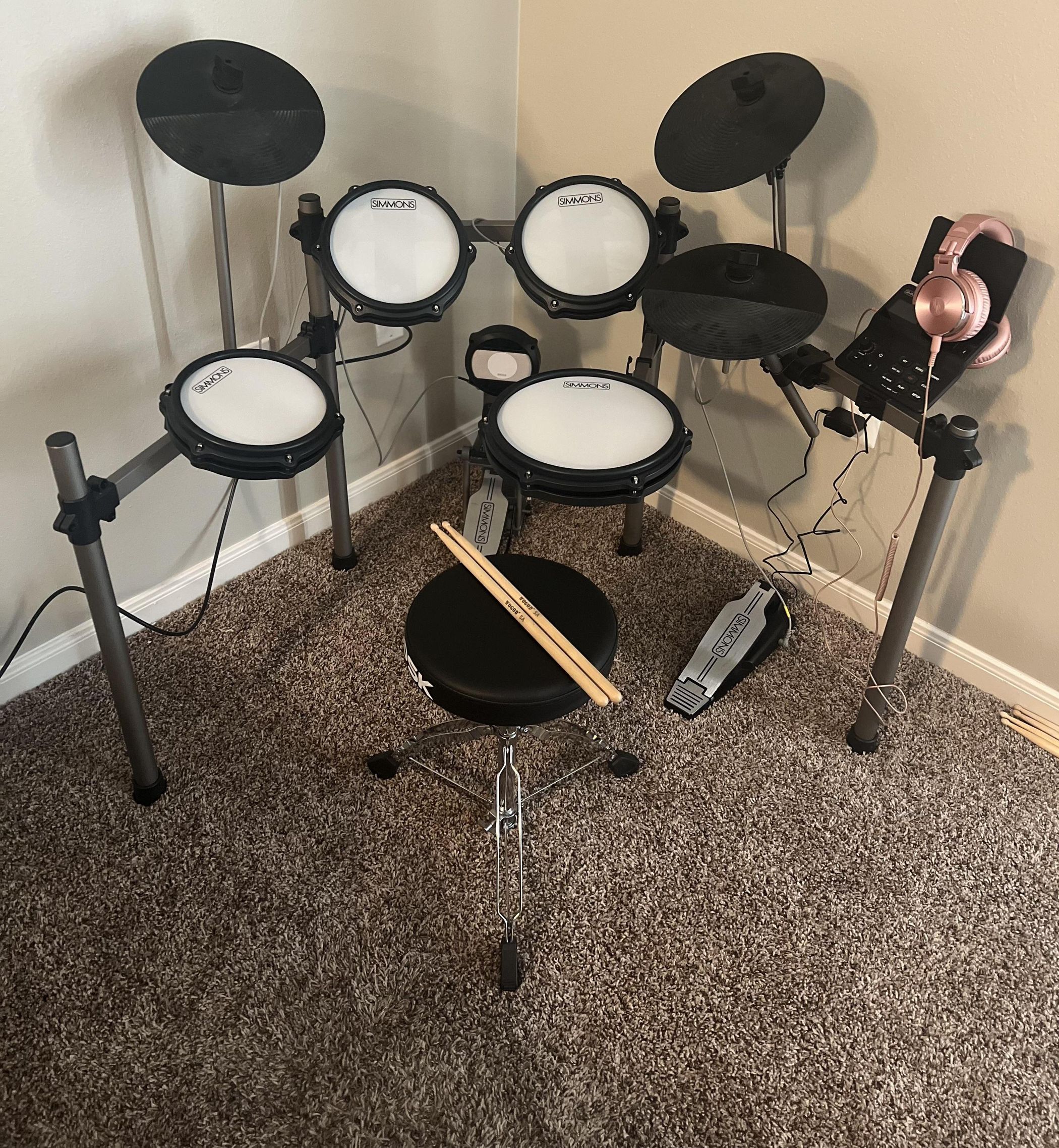 Setting Up Simmons Titan 50 Drum Kit : 13 Steps - Instructables