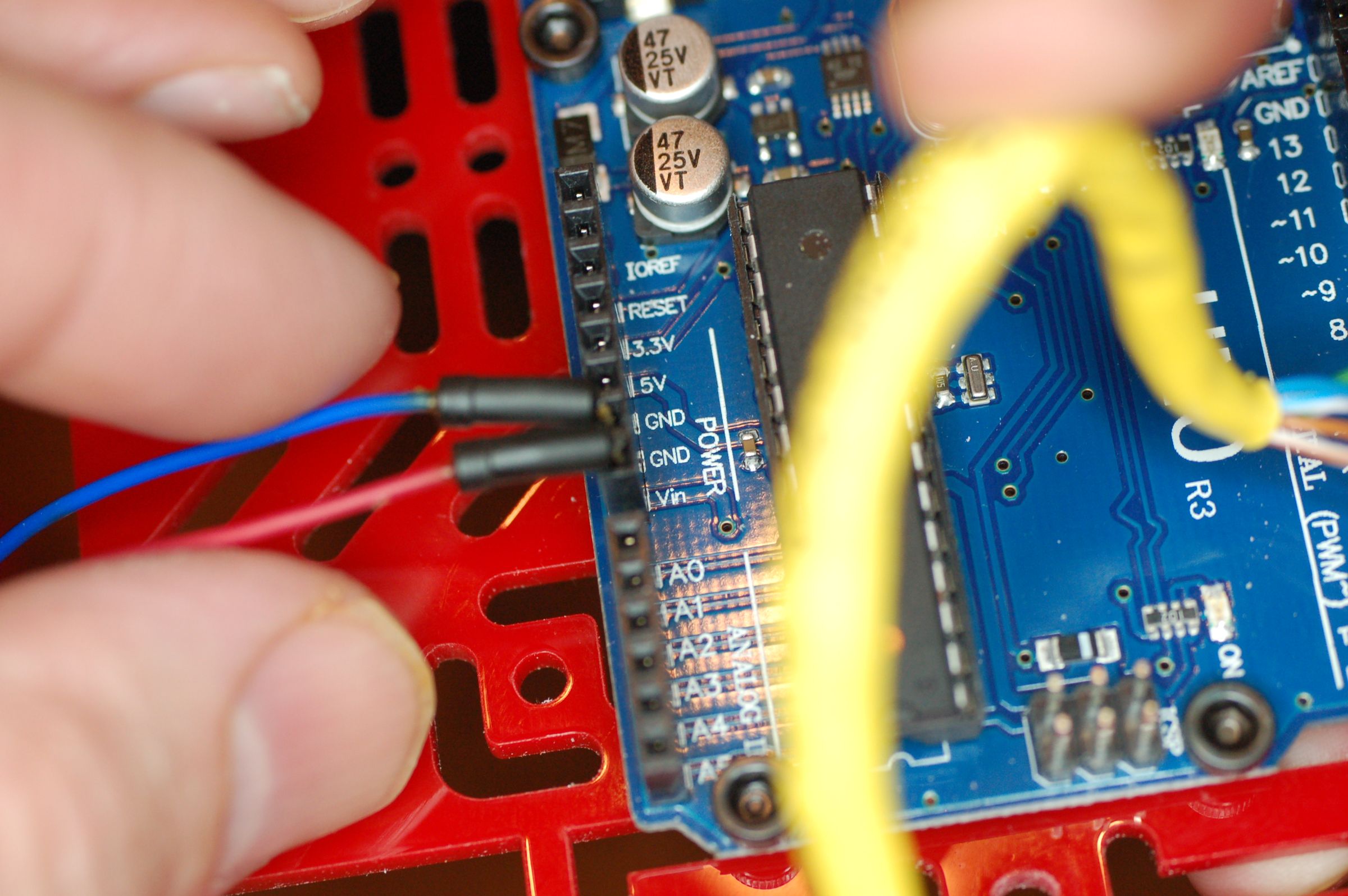 Elementary Robotics Part 2 - Adding the Microcontroller and Motor ...