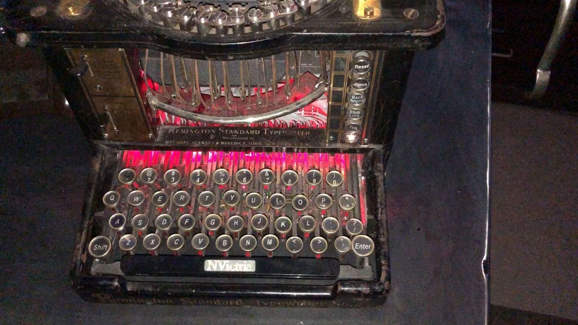 From Antique Typewriter to a Functional Teletype, Called NVictria : 12 ...