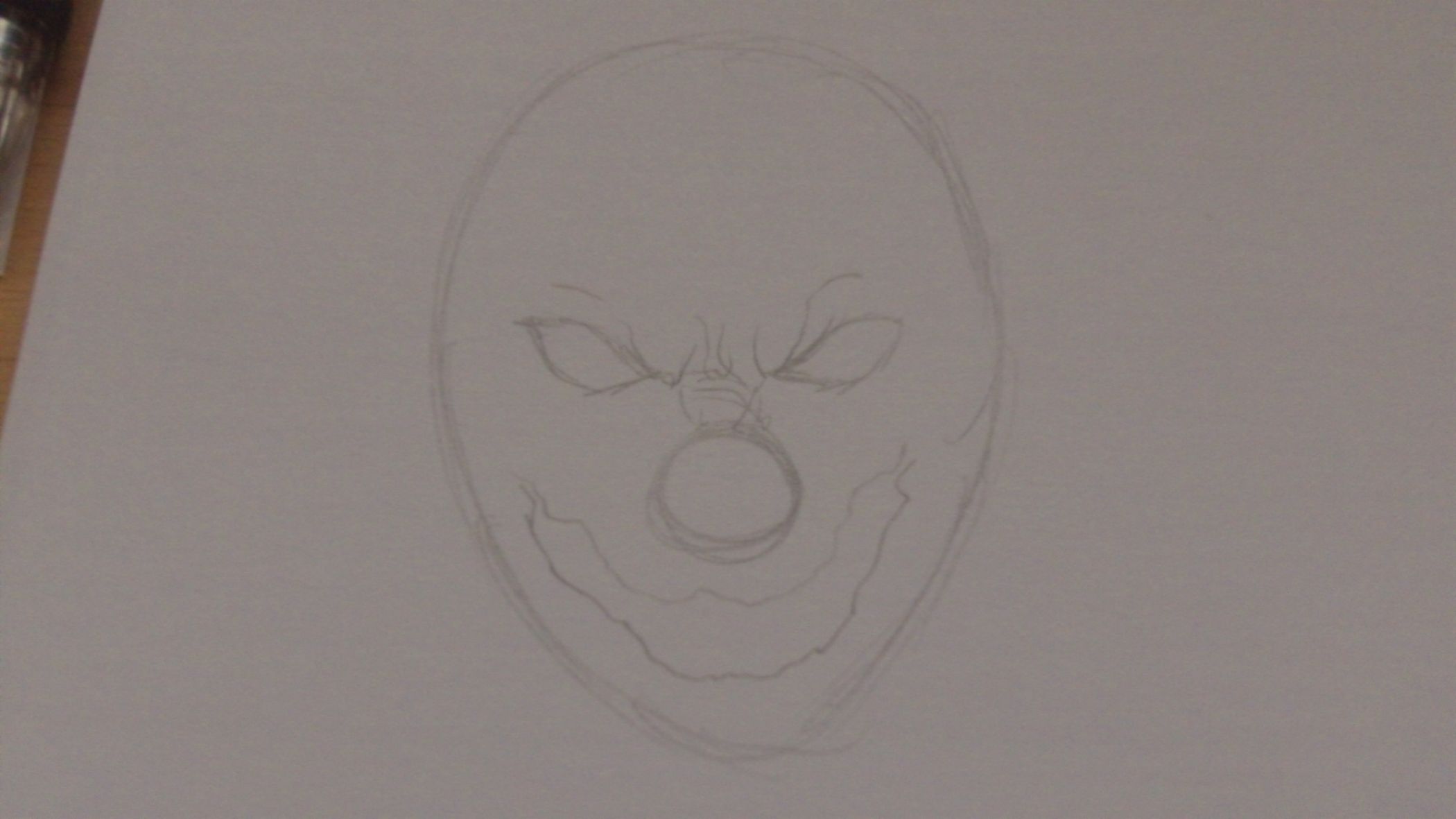 How to Draw a Killer Klown Face : 6 Steps - Instructables