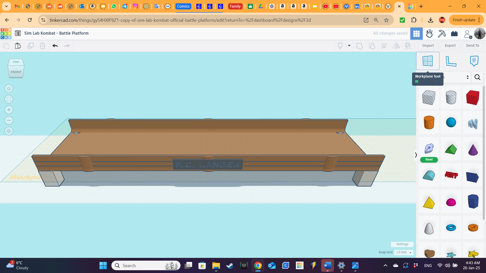 Tinkercad Robotics for School: SIMLAB KOMBAT! (virtual Walking Robots ...
