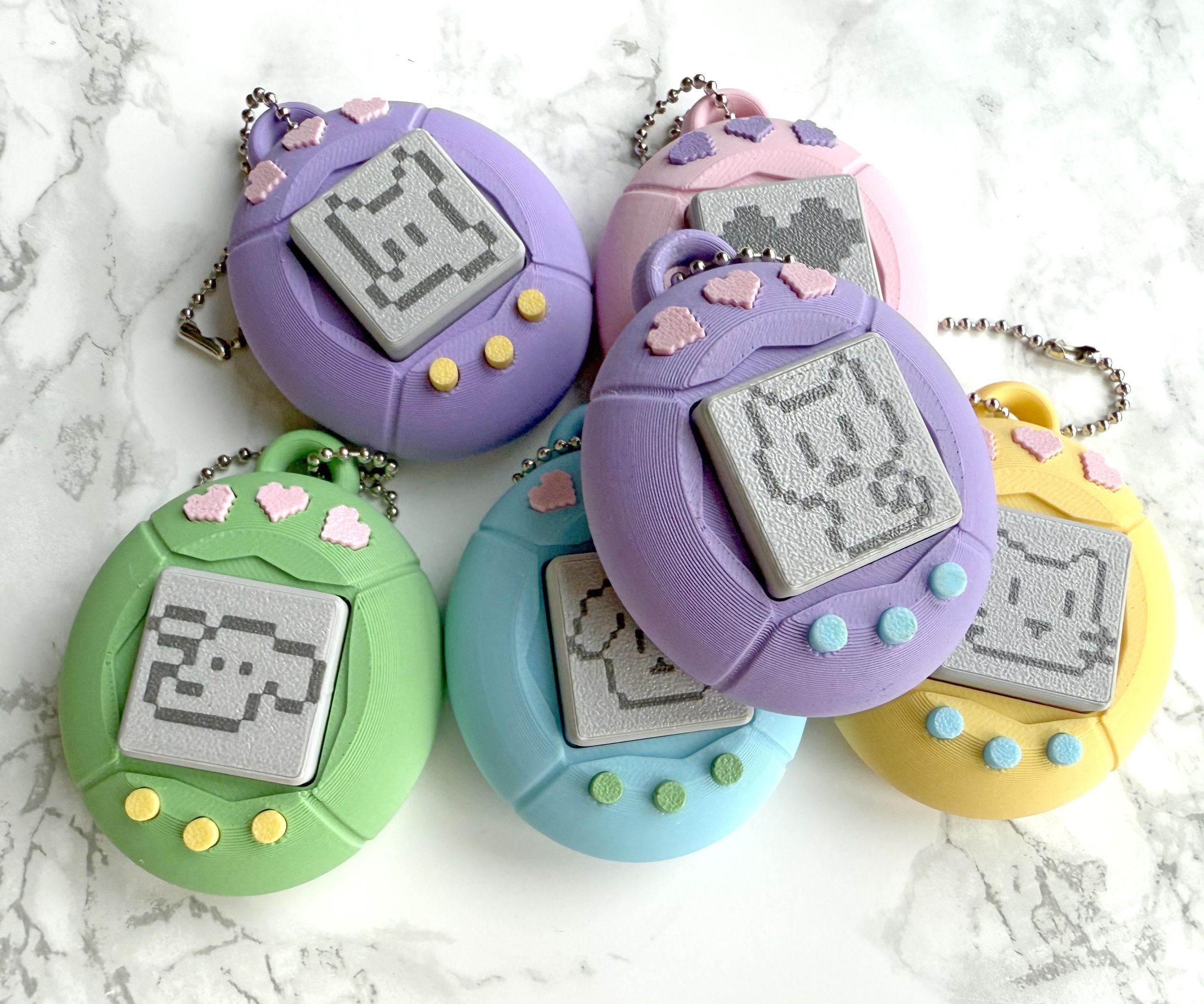 Virtual Pet Fidget Clicker Keychain : 9 Steps (with Pictures ...