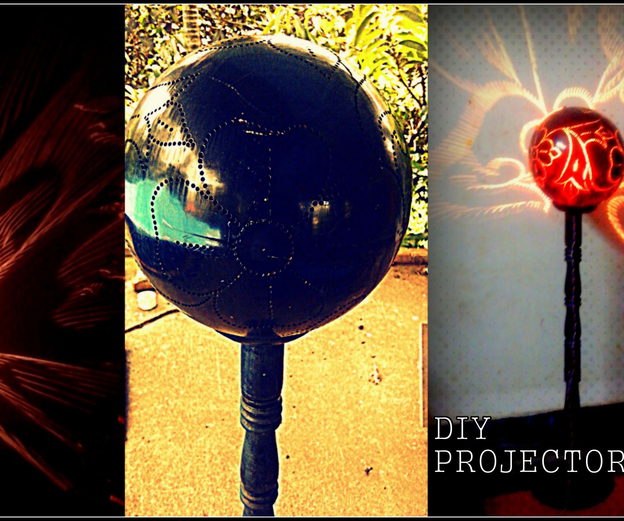 DIY PROJECTOR LAMP : 4 Steps (with Pictures) - Instructables