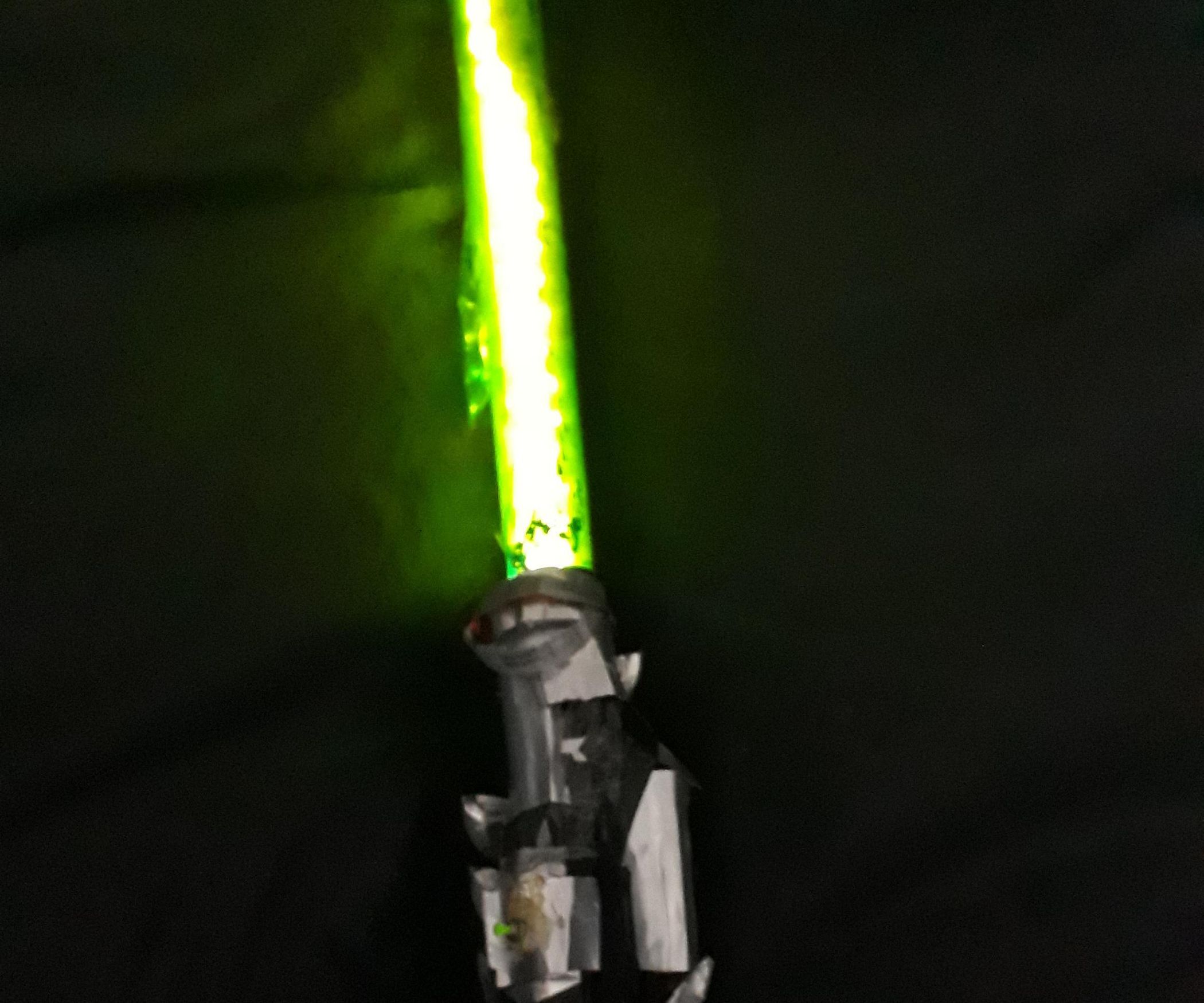 Motion Sensing Lightsaber Game Controller With Some Scrap : 13 Steps ...