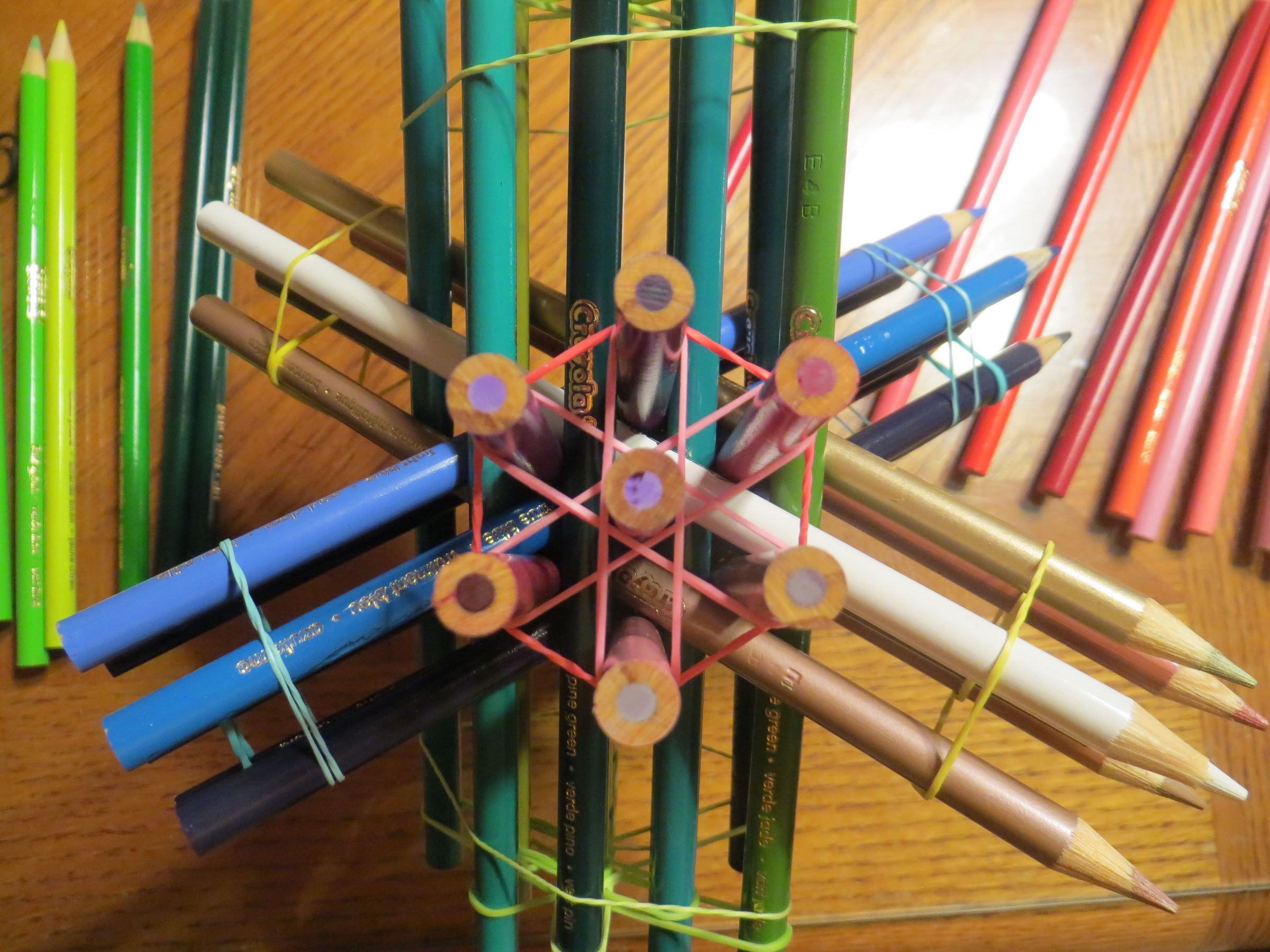 76 Pencil Sculpture : 5 Steps (with Pictures) - Instructables