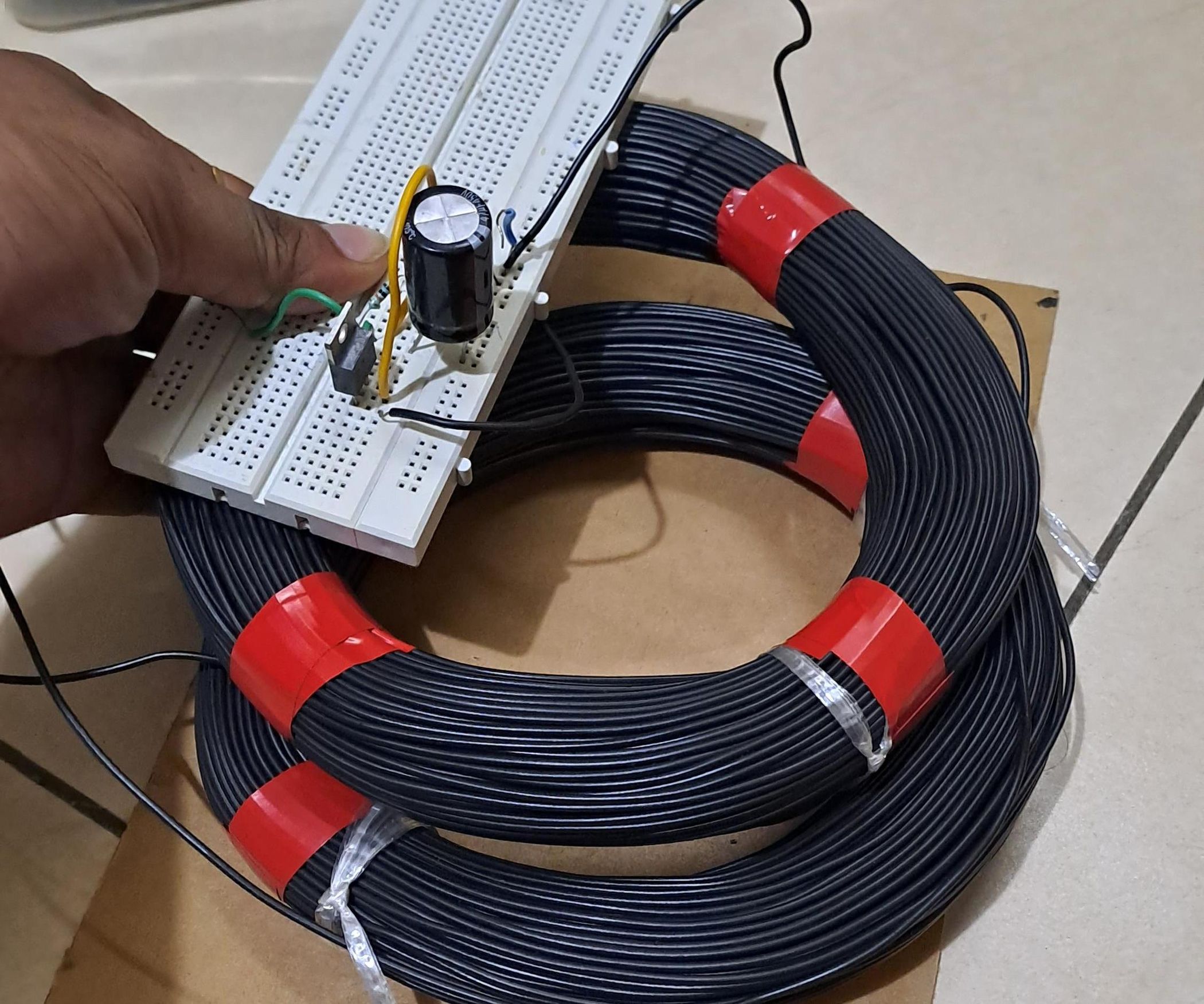 Wireless Power Transformation. Air Core Transformer Application ...