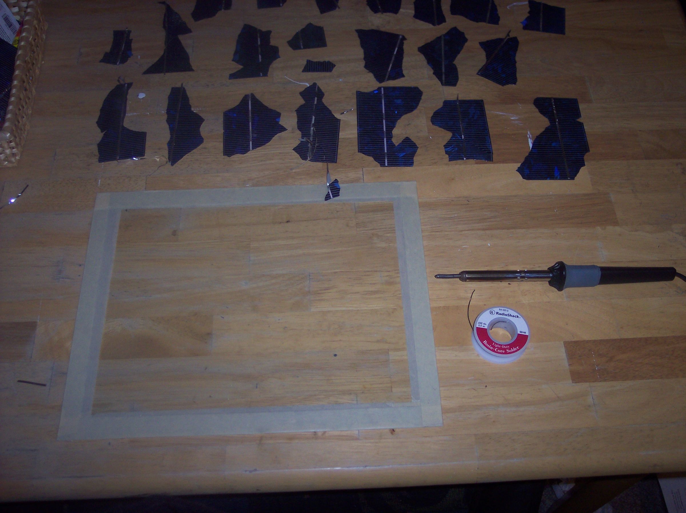 Make a High Powered Solar Panel From Broken Solar Cells : 5 Steps (with ...