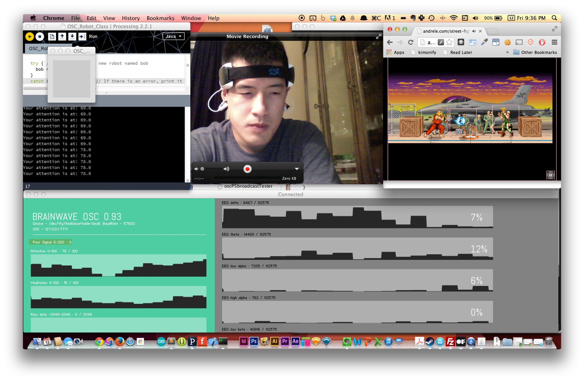 Throw Fireballs With Your Mind Using OSC and Processing : 7 Steps ...