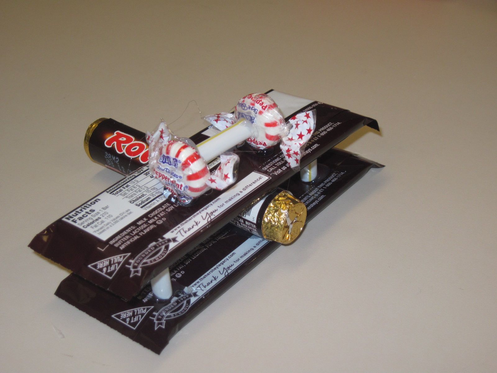 Candy Biplane : 14 Steps - Instructables