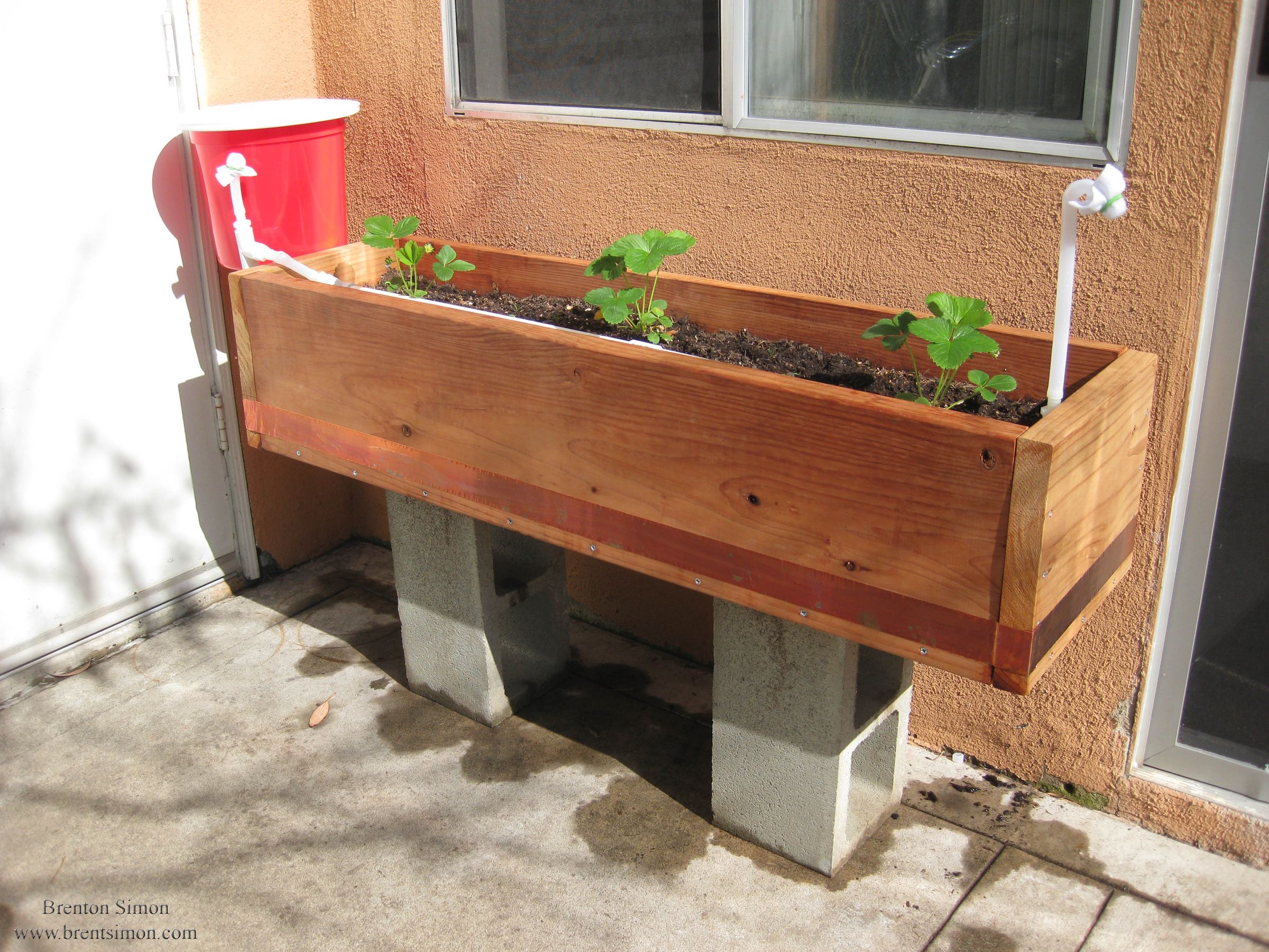 Planter Box Design For Drip System
