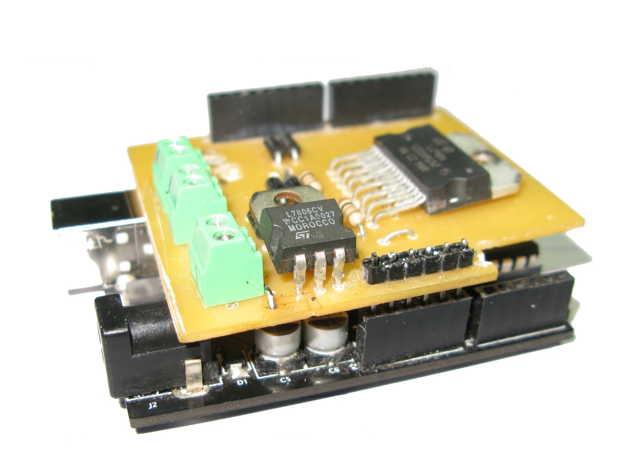 DIY Arduino Motor Shield (L298N 2x4A) : 6 Steps (with Pictures ...
