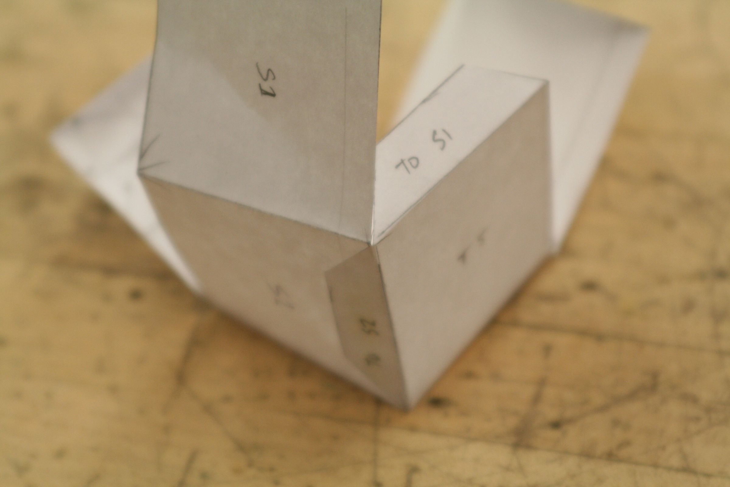 Perfect Paper Cube: Laying Out a Project Using Parallel Line ...