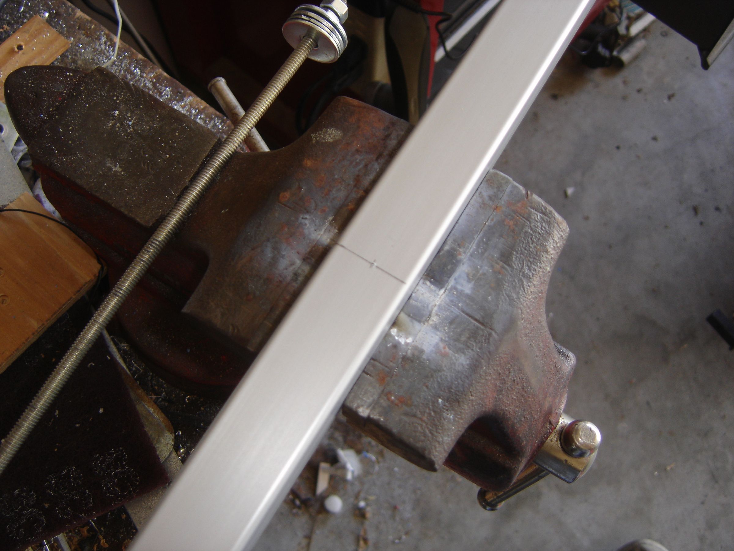 Ridiculously Overbuilt Bicycle Wheel Dishing Tool : 12 Steps ...